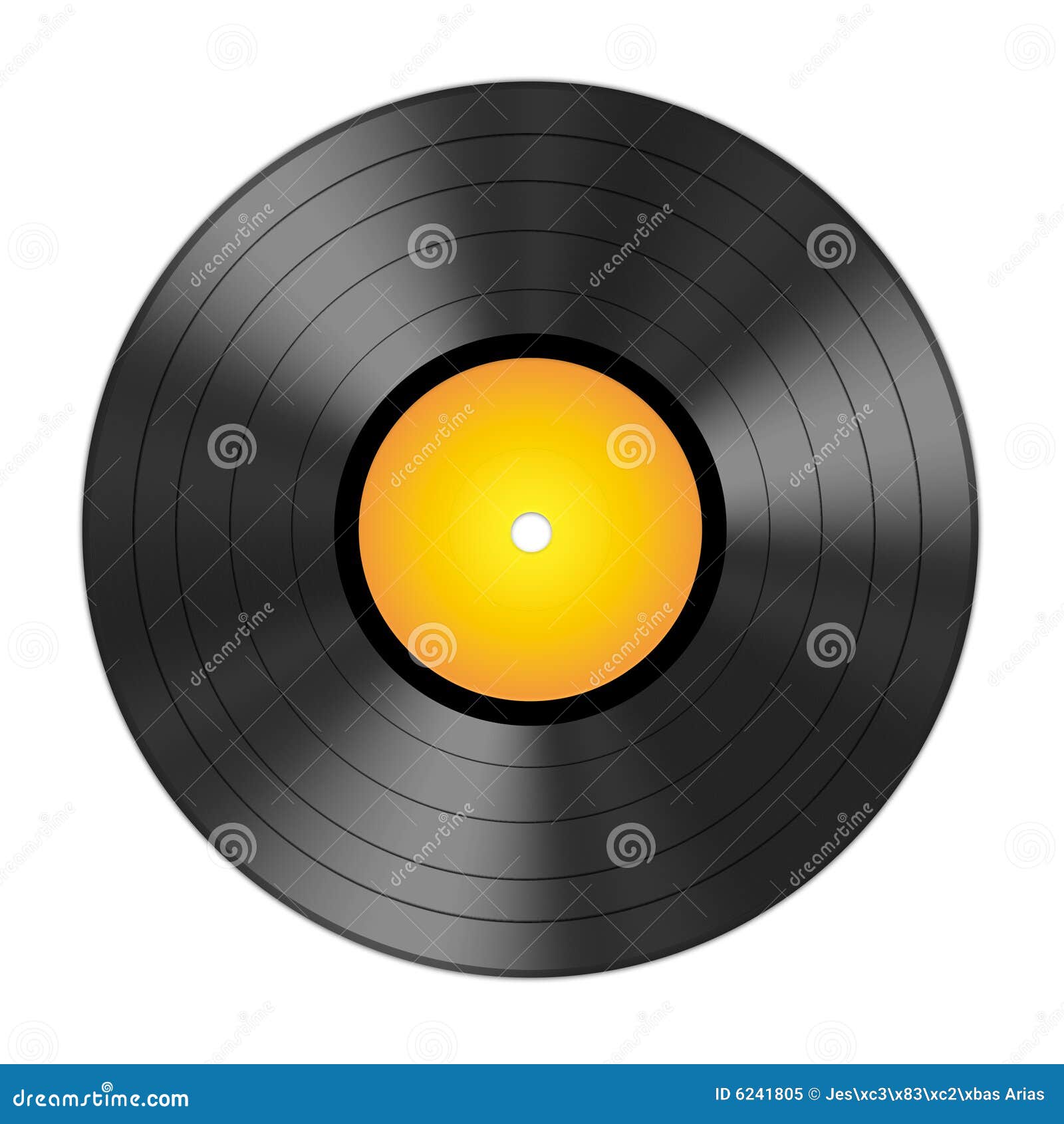 Vinyl disc long play stock illustration. Illustration of communication ...