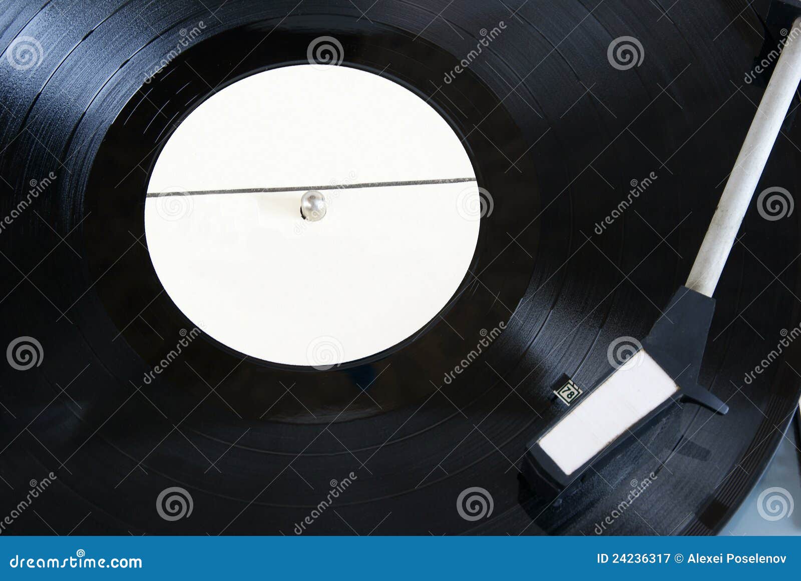 Vinyl Disc on Player Phonograph Record Stock Image - Image of equipment ...