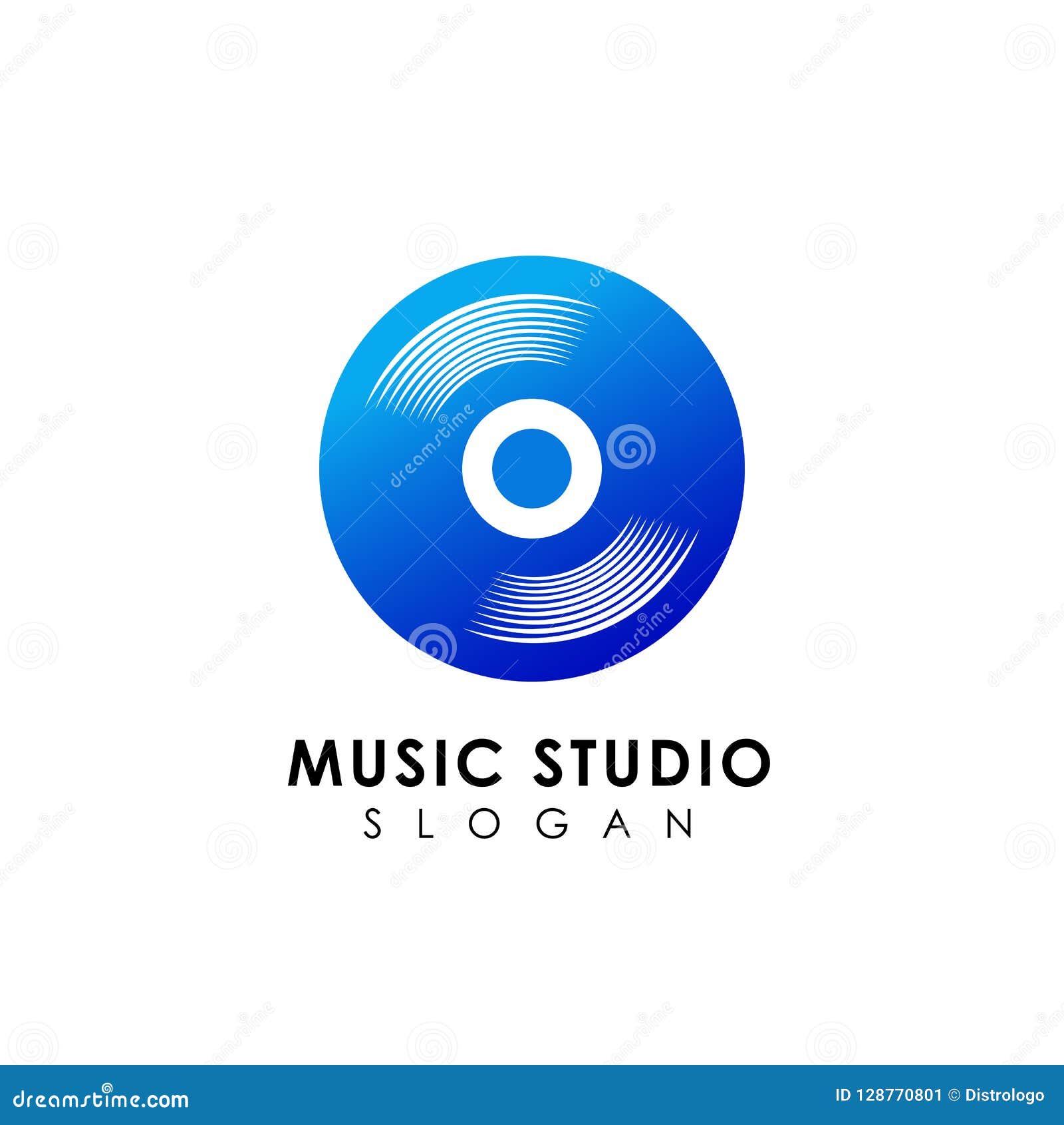 Vinyl Disc Vector Icon Symbol Design. Vinyl Music Logo Design Template ...