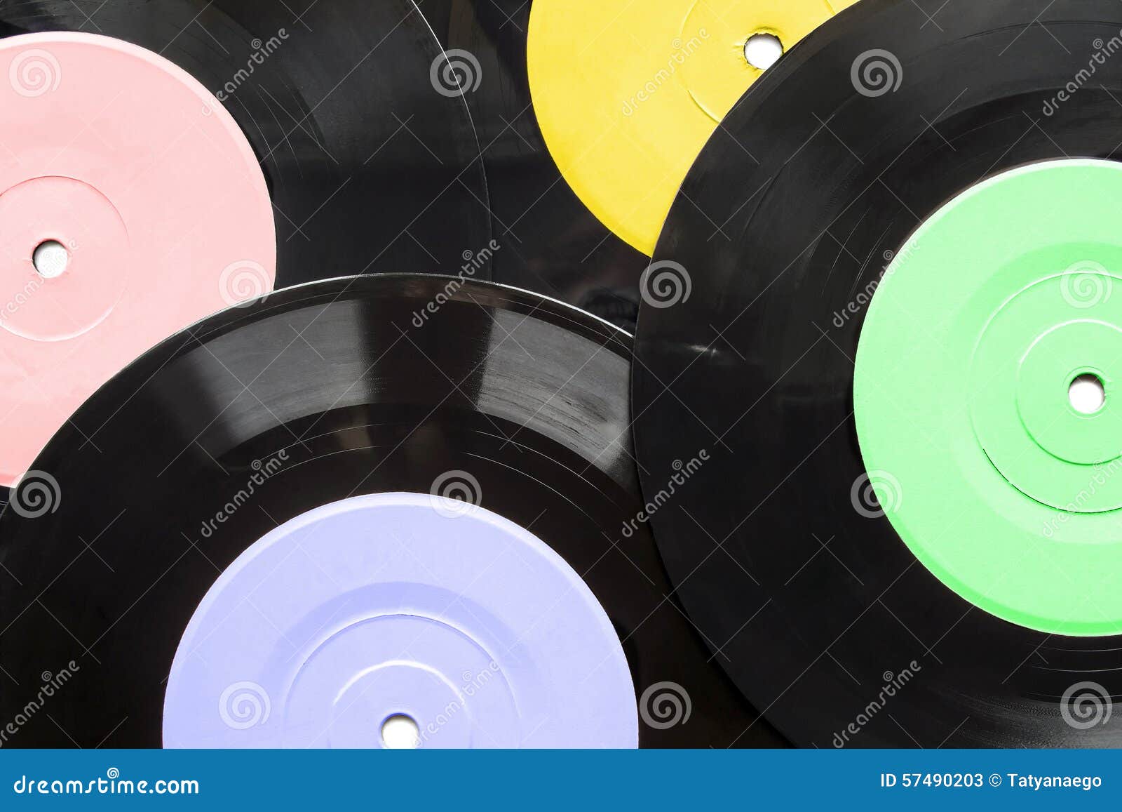 Vinyl discs stock image. Image of background, design - 57490203