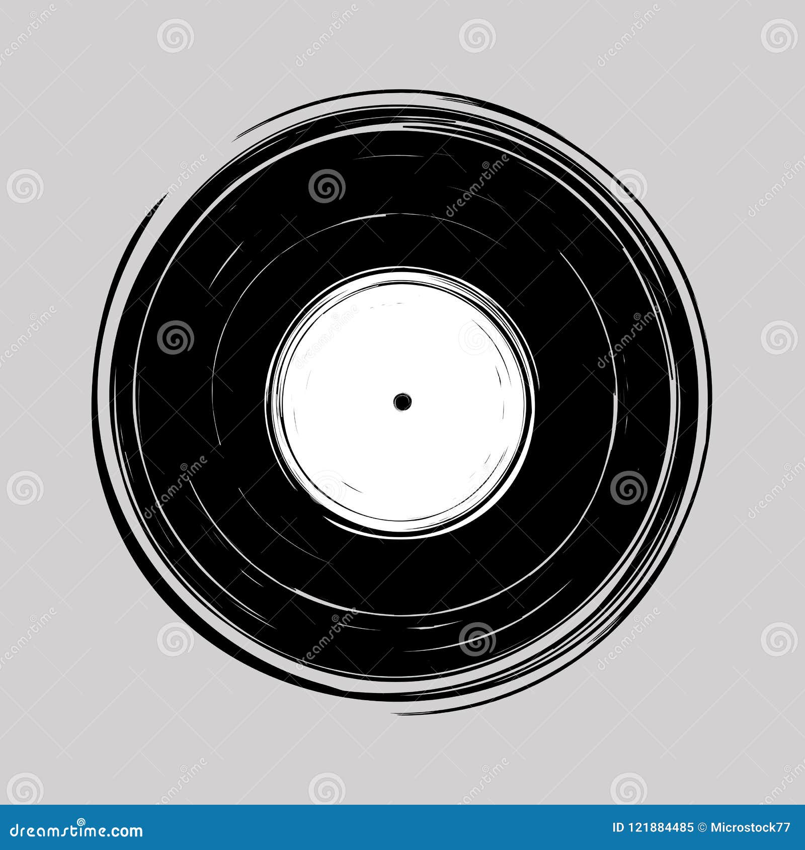 Vinyl draw design vector stock vector. Illustration of disk - 121884485