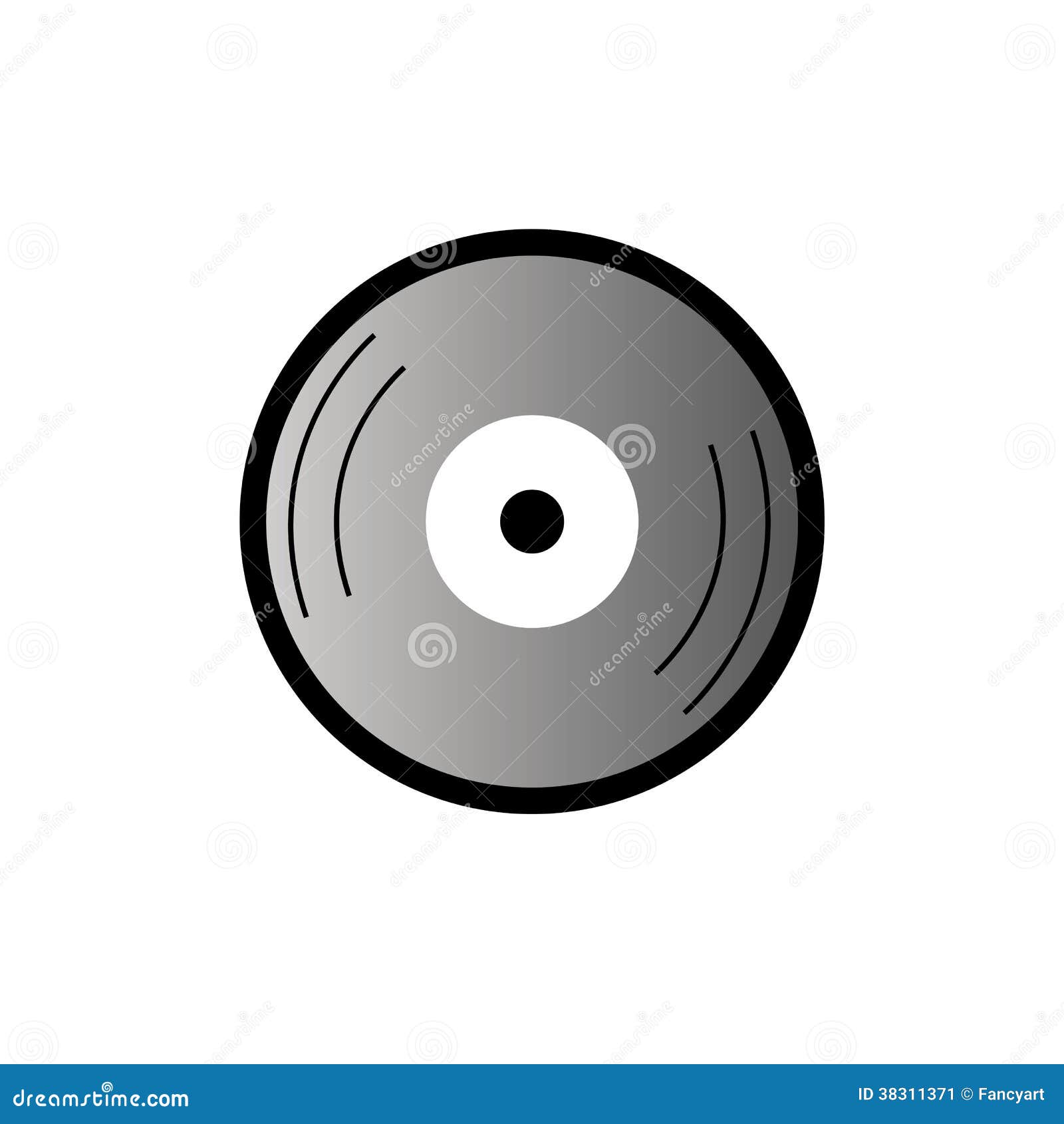 Vinyl - Logo concept stock vector. Illustration of music - 38311371