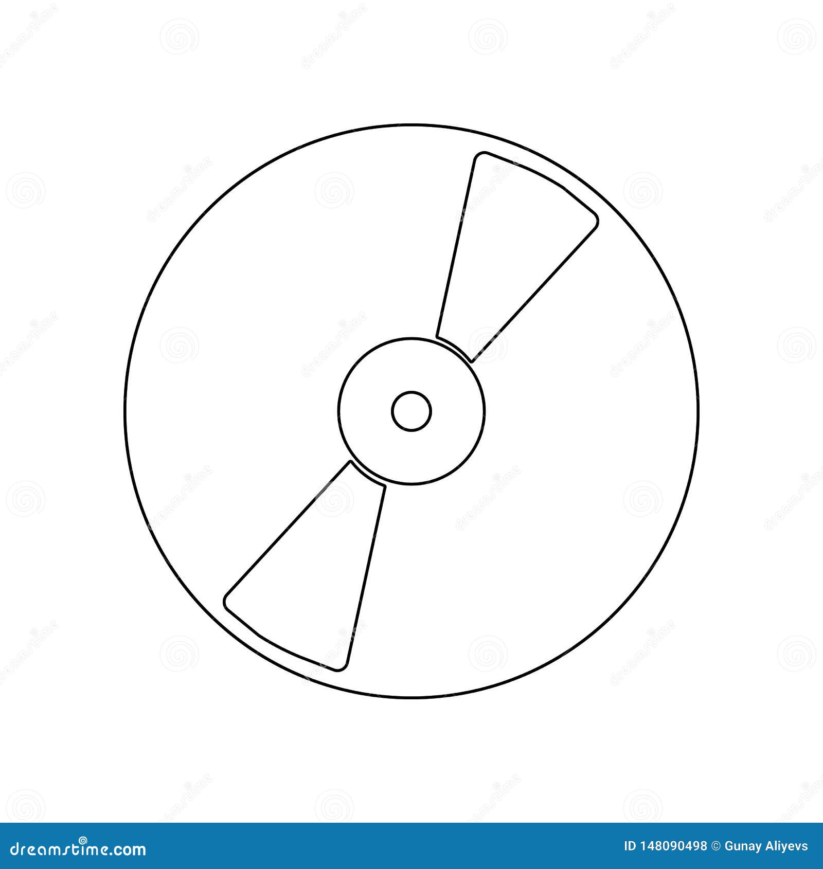 Vinyl LP Record Icon. Element of Music Instrument for Mobile Concept ...