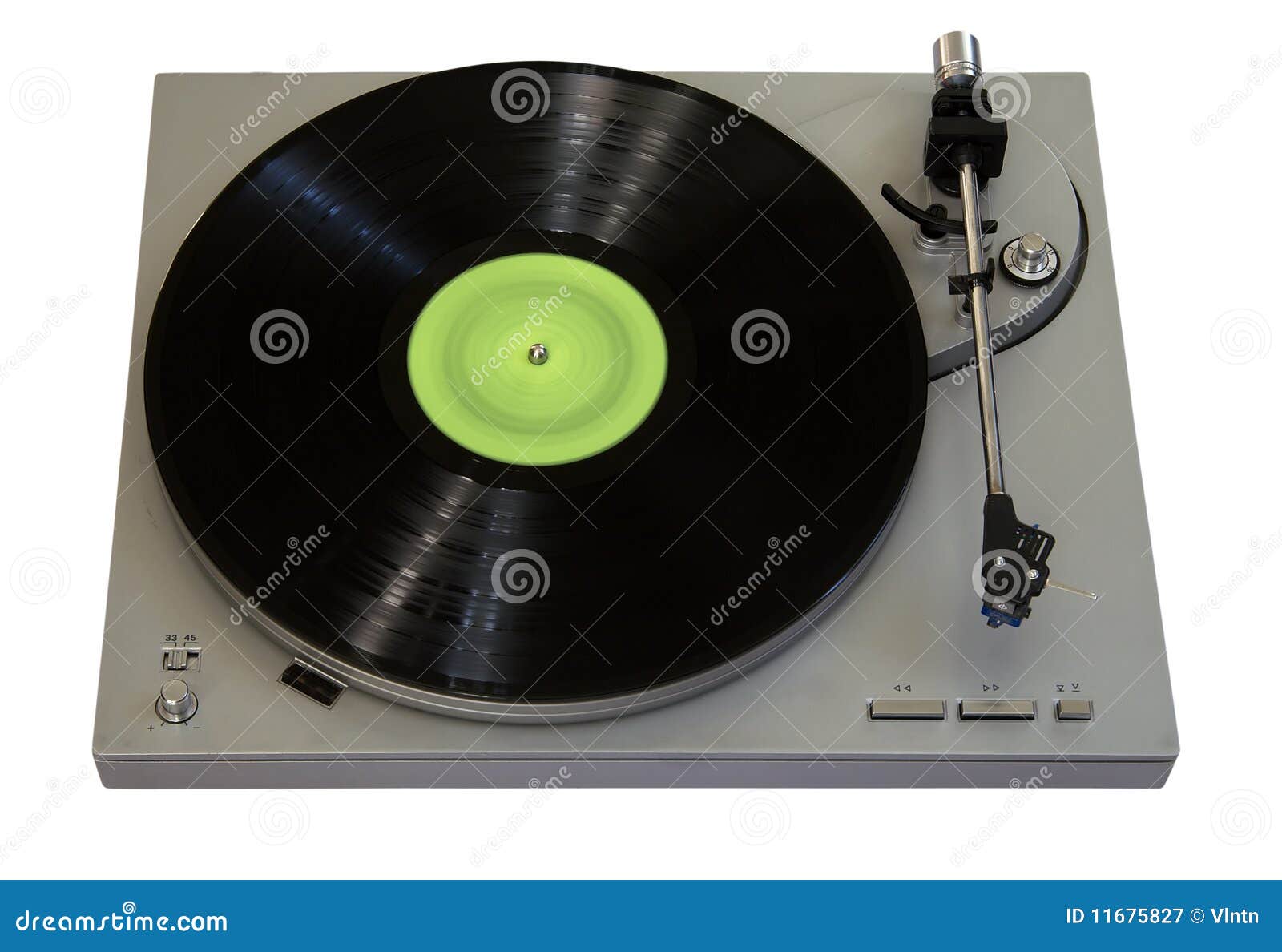 Vinyl player stock image. Image of black, gramophone - 11675827