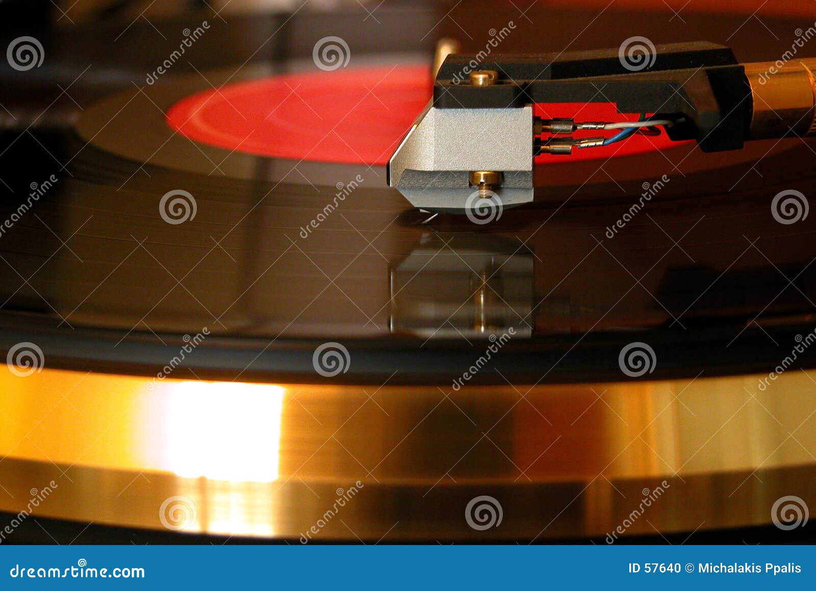 Vinyl music Player stock photo. Image of needle, horizontal - 57640