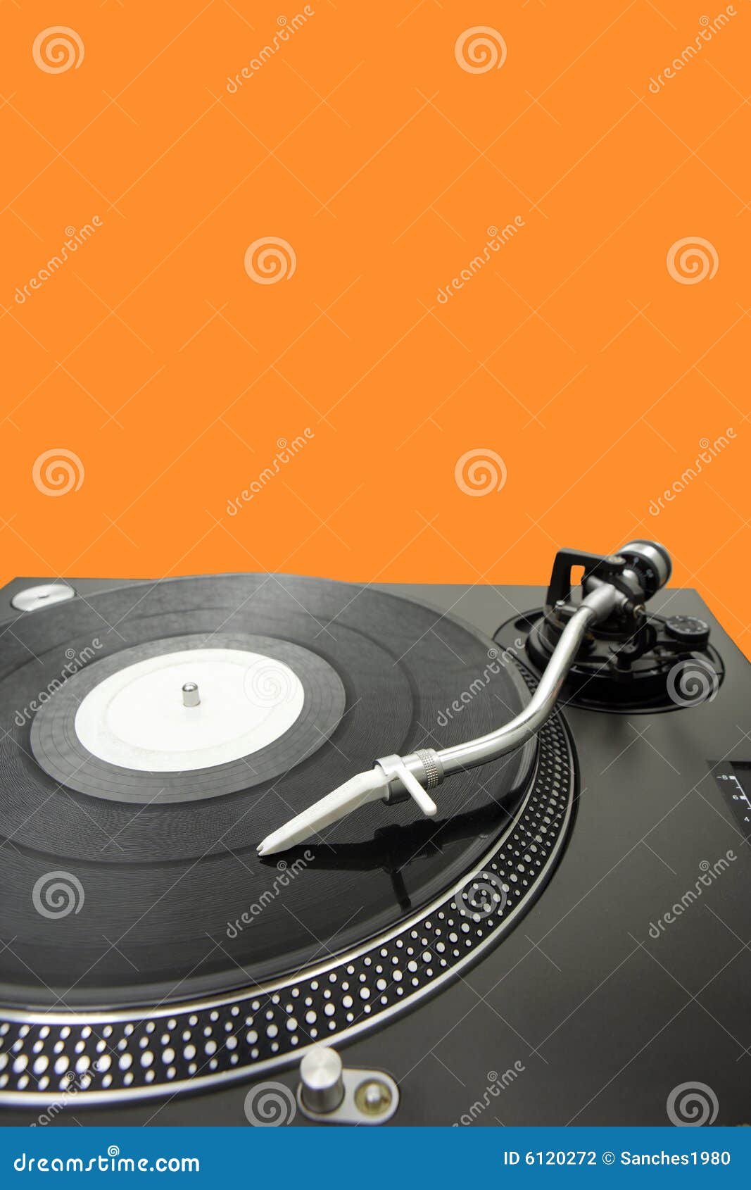 Vinyl player stock photo. Image of playing, night, disco - 6120272