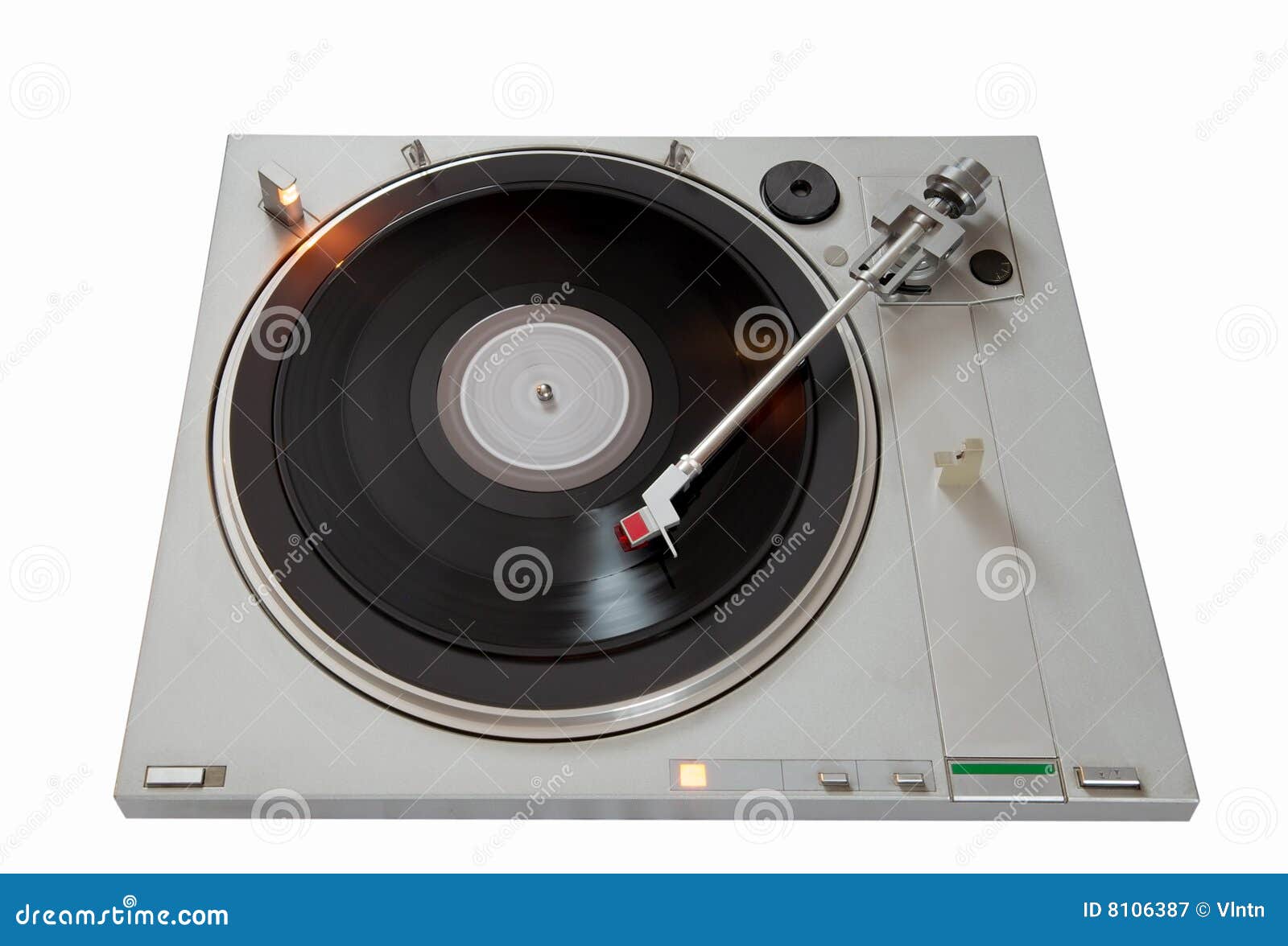 Vinyl player stock image. Image of label, fashioned, vintage - 8106387