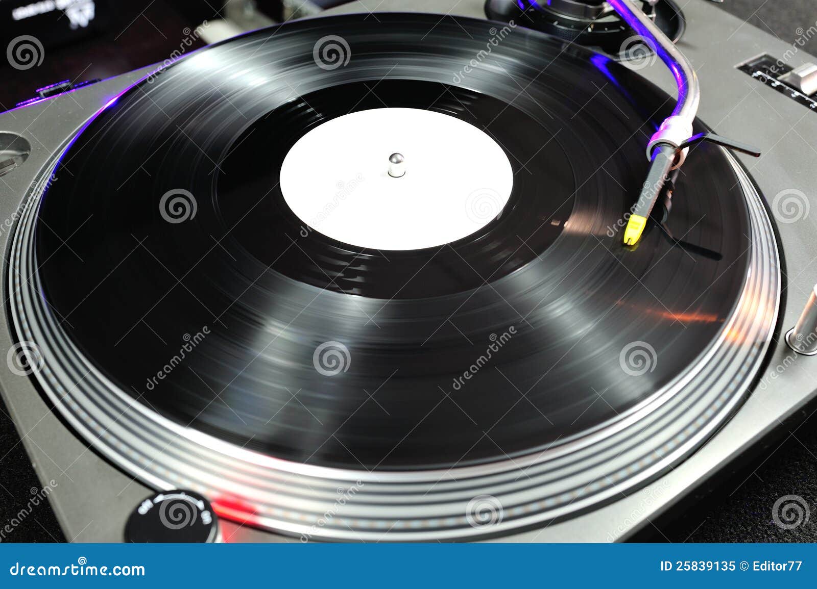 Vinyl player details stock image. Image of comfortable - 25839135