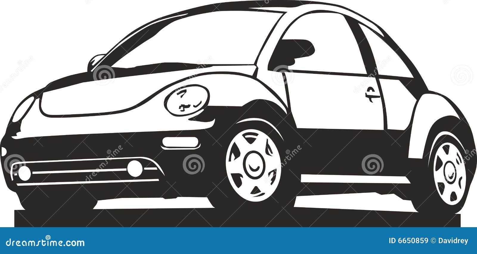 Vinyl ready new beetle stock vector. Illustration of beetle - 6650859