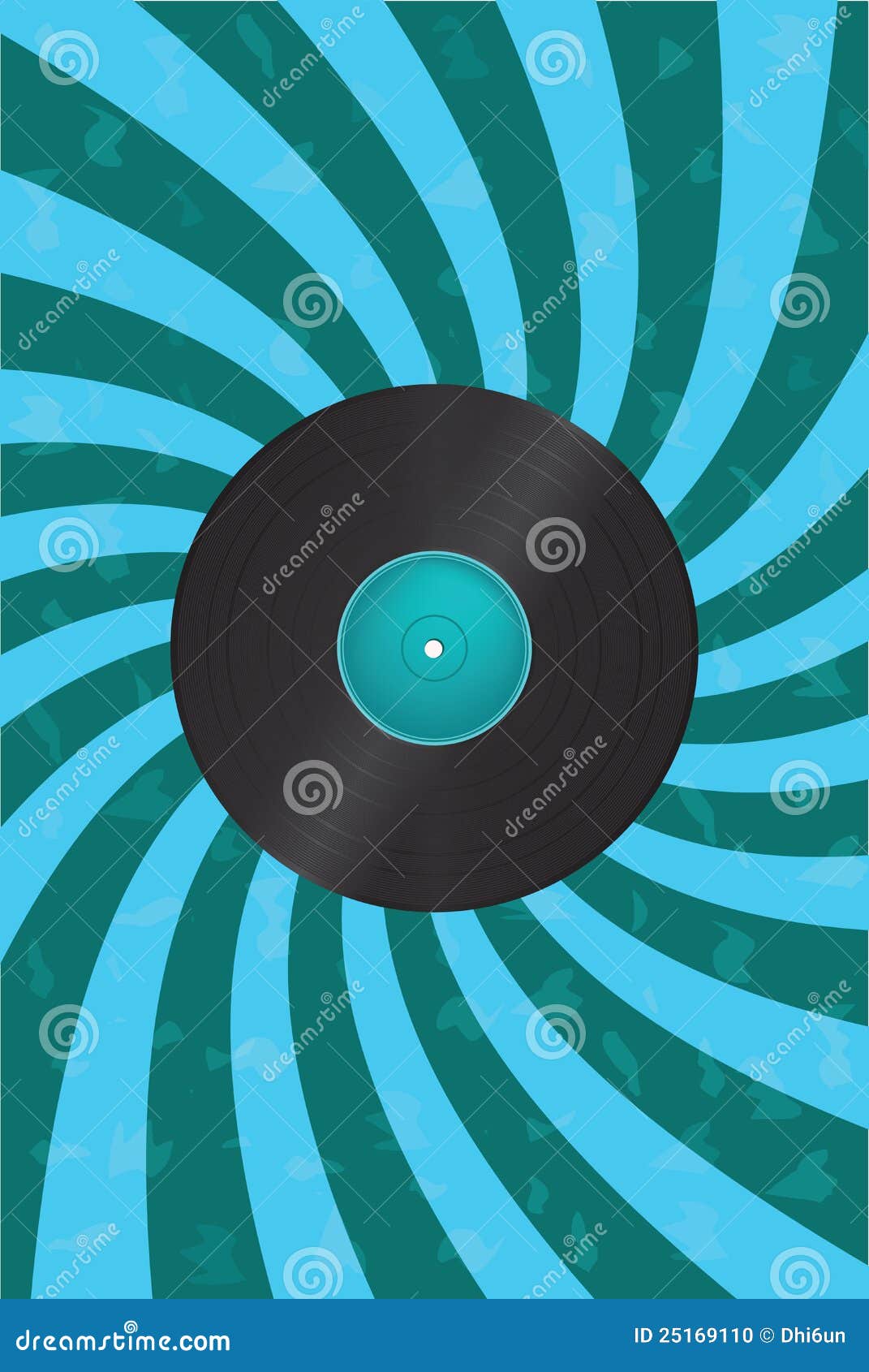 Vinyl record. stock illustration. Illustration of equipment - 25169110