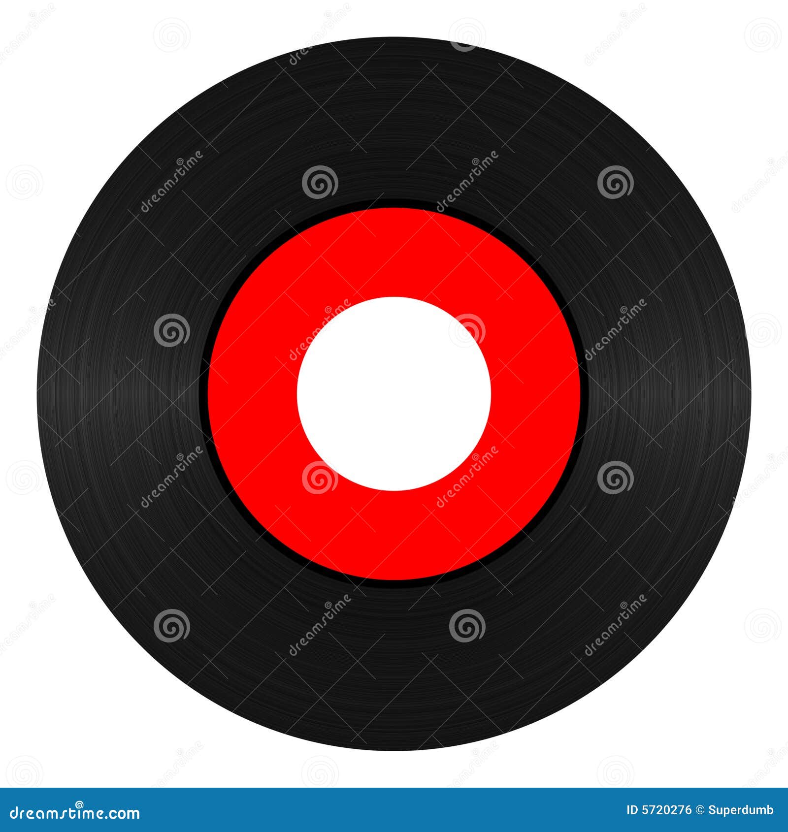 Vinyl Record 45 RPM stock illustration. Illustration of record - 5720276