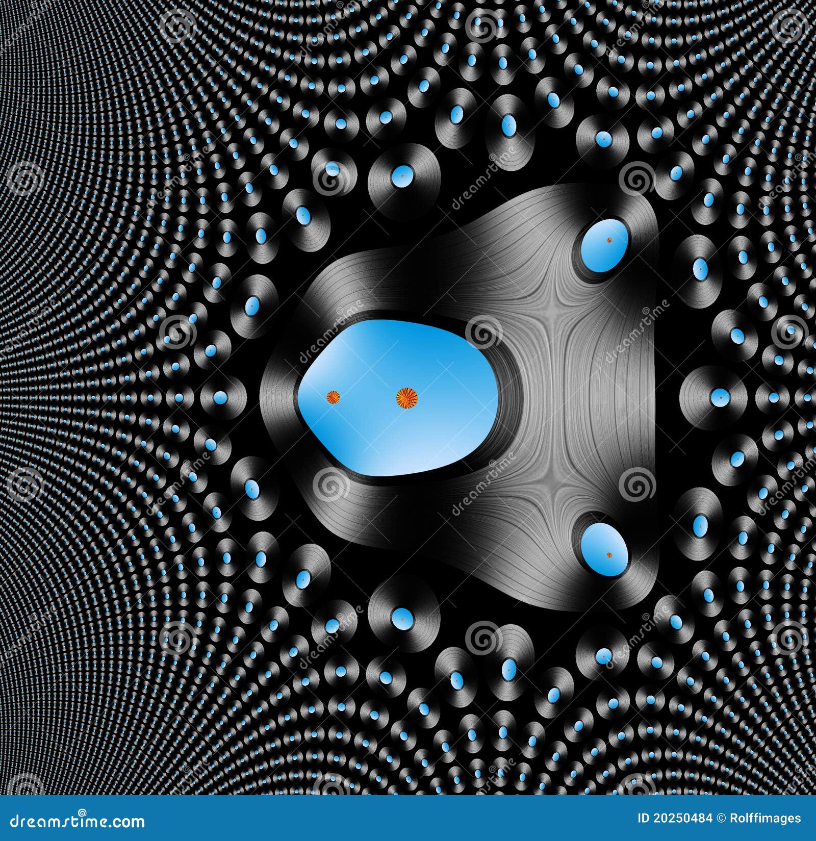Vinyl Record Abstract stock illustration. Illustration of disk - 20250484