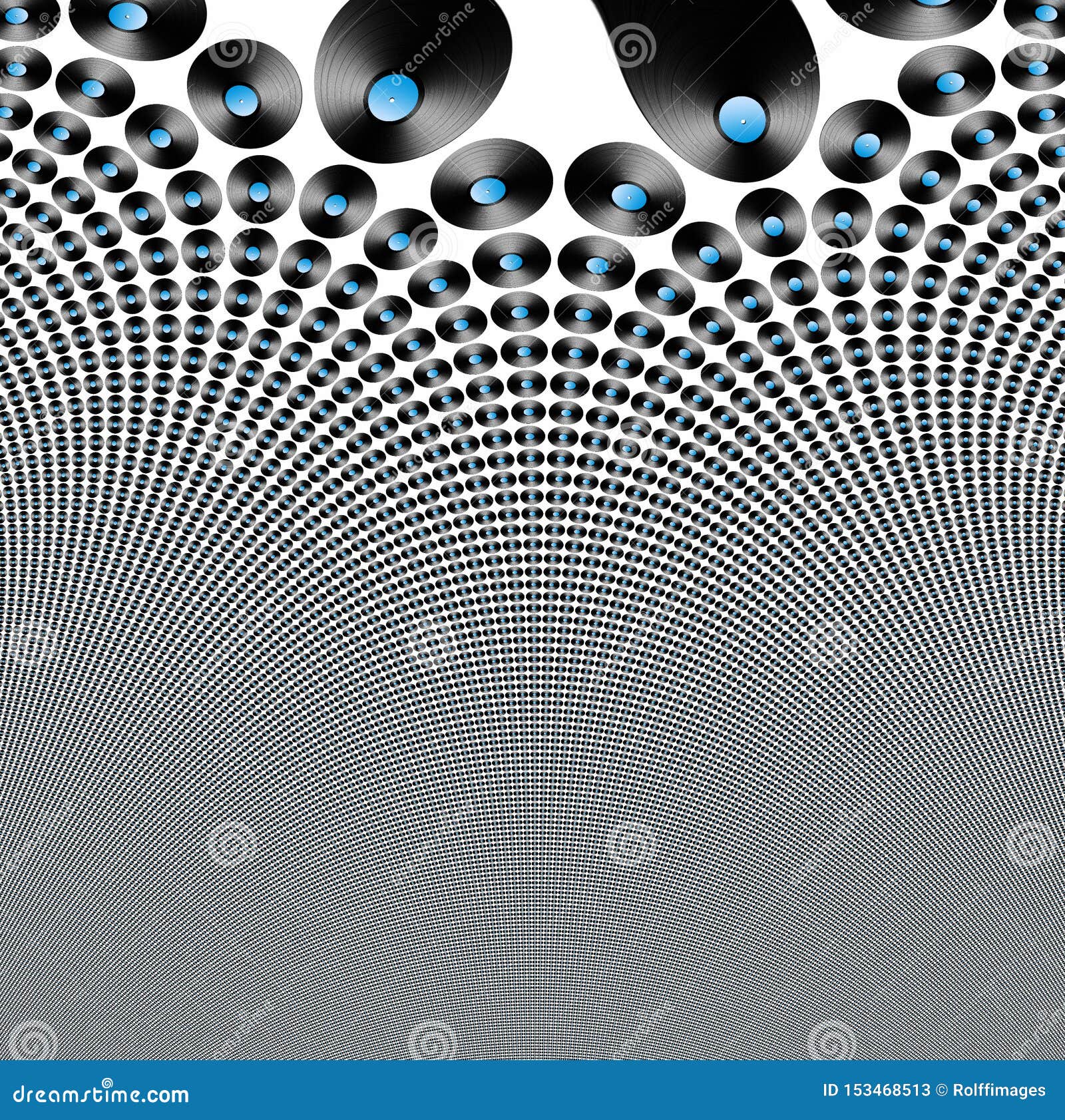 Vinyl Record Abstract stock illustration. Illustration of analogue ...