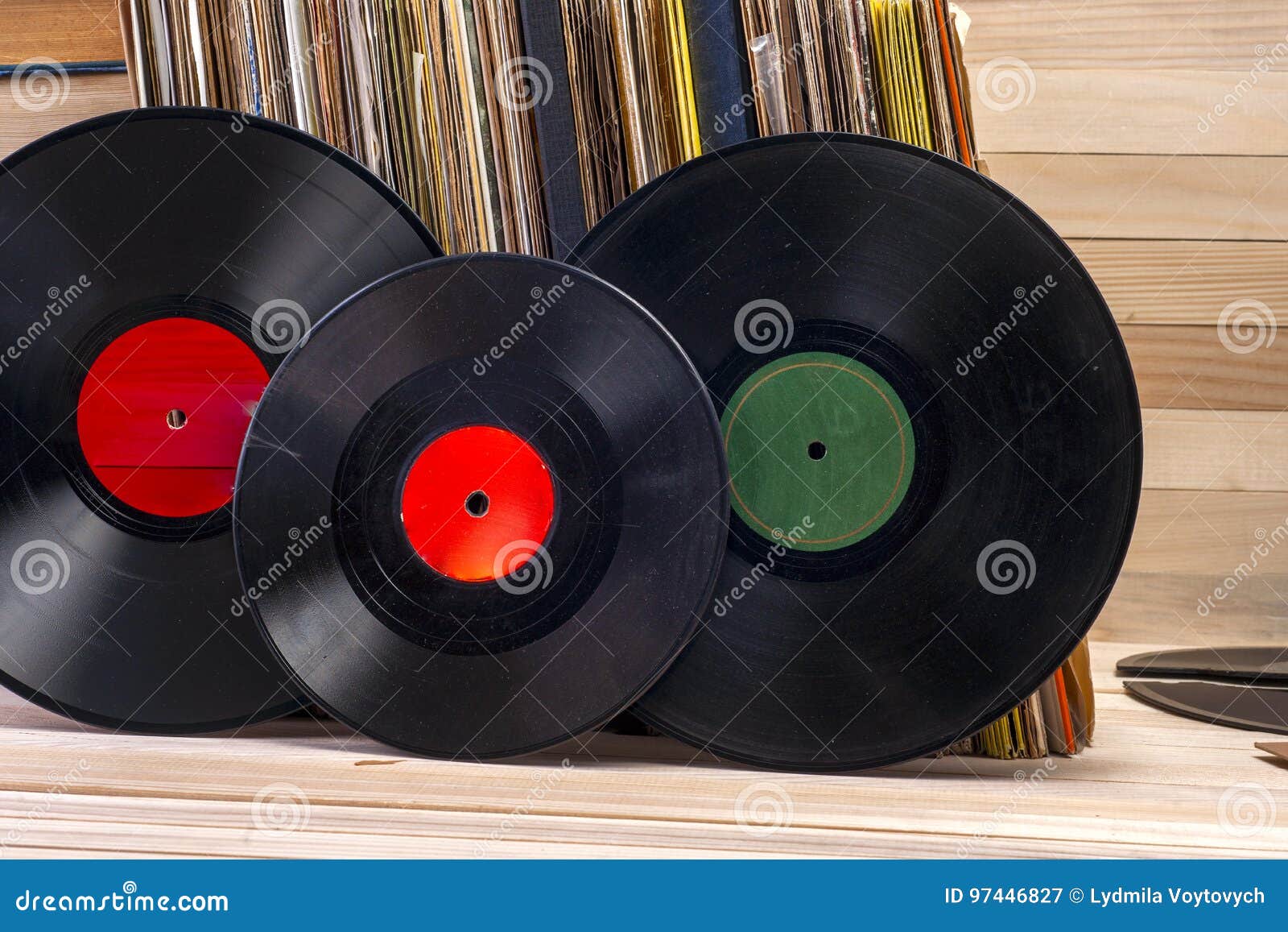 Vinyl Record. Copy Space for Text. Stock Image - Image of cover, media ...
