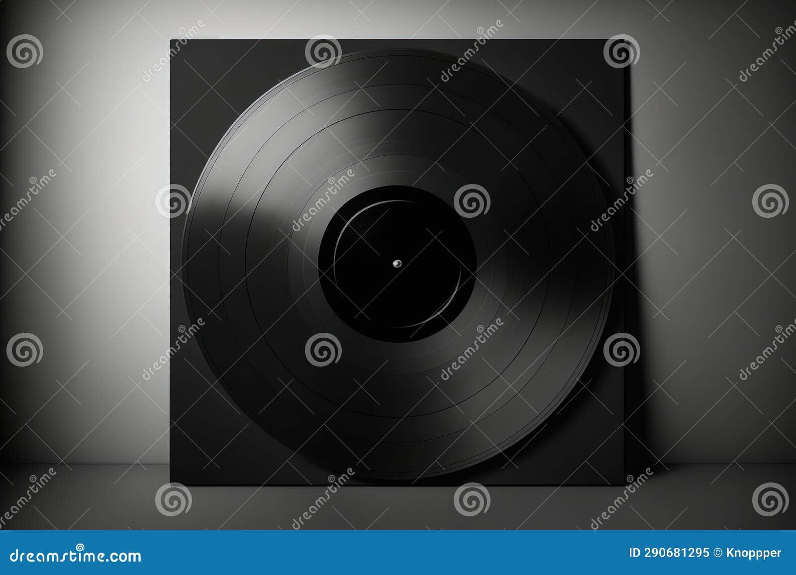 Vinyl Record Disk Ai Generated Stock Image - Image of minimalist ...