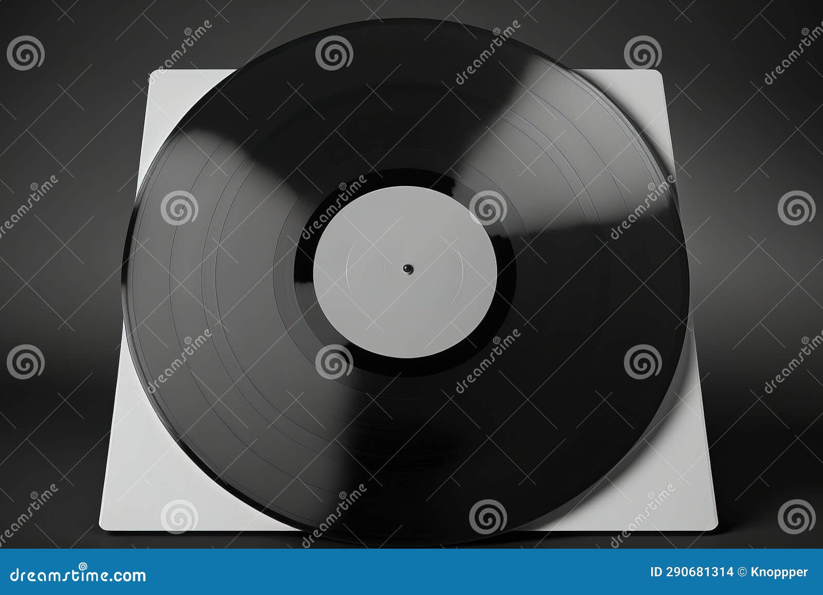 Vinyl Record Disk Ai Generated Stock Photo - Image of retro, minimalist ...