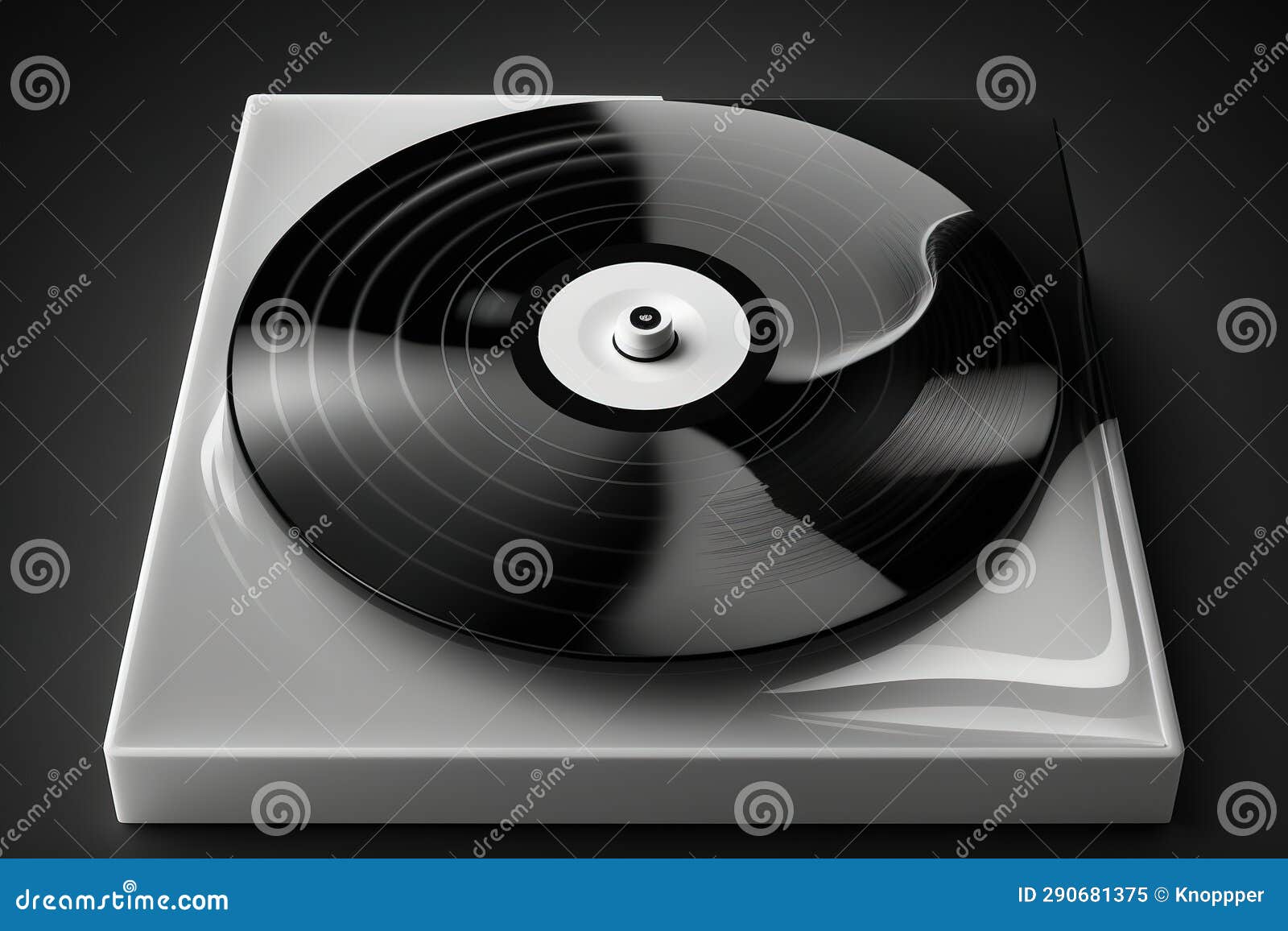 Vinyl Record Disk Ai Generated Stock Image - Image of music, analogue ...
