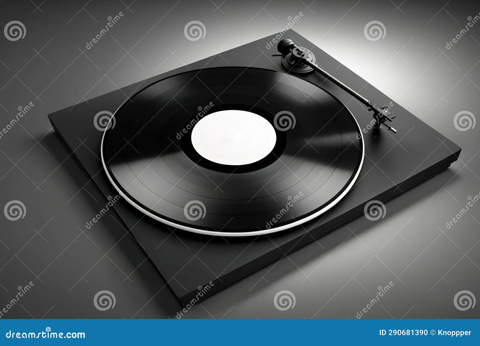 Vinyl Record Disk Ai Generated Stock Photo - Image of track, turntable ...