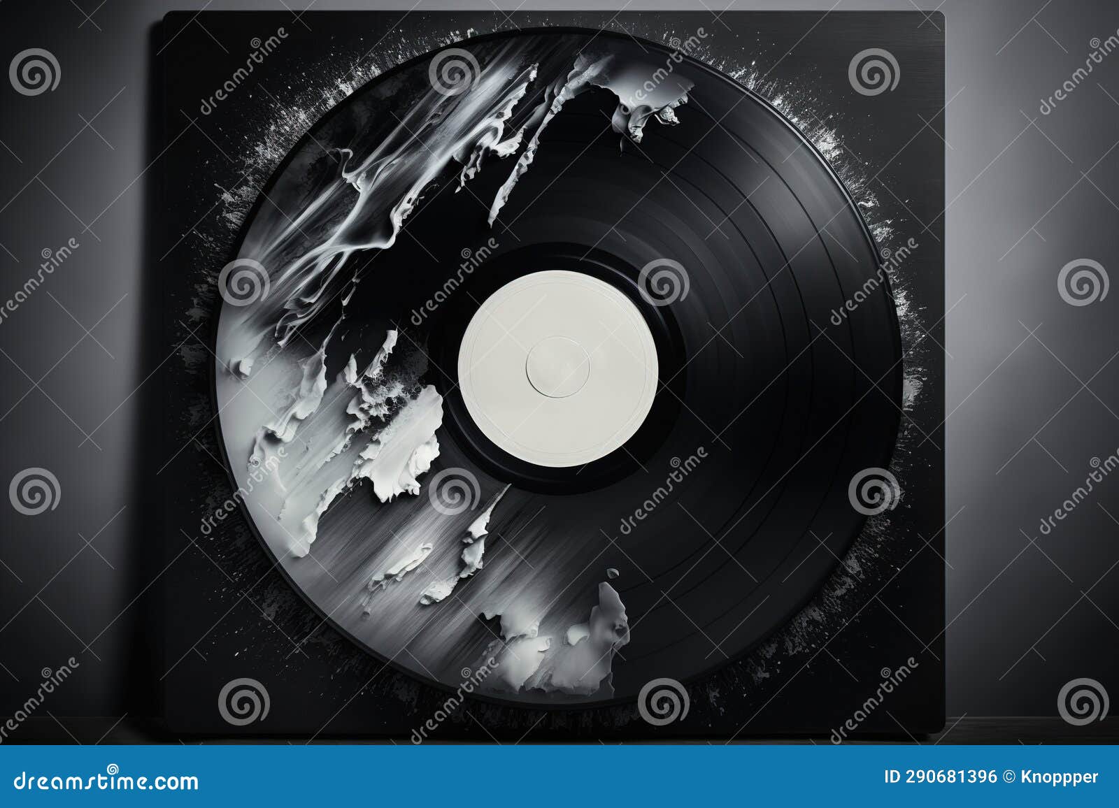 Vinyl Record Disk Ai Generated Stock Illustration - Illustration of ...