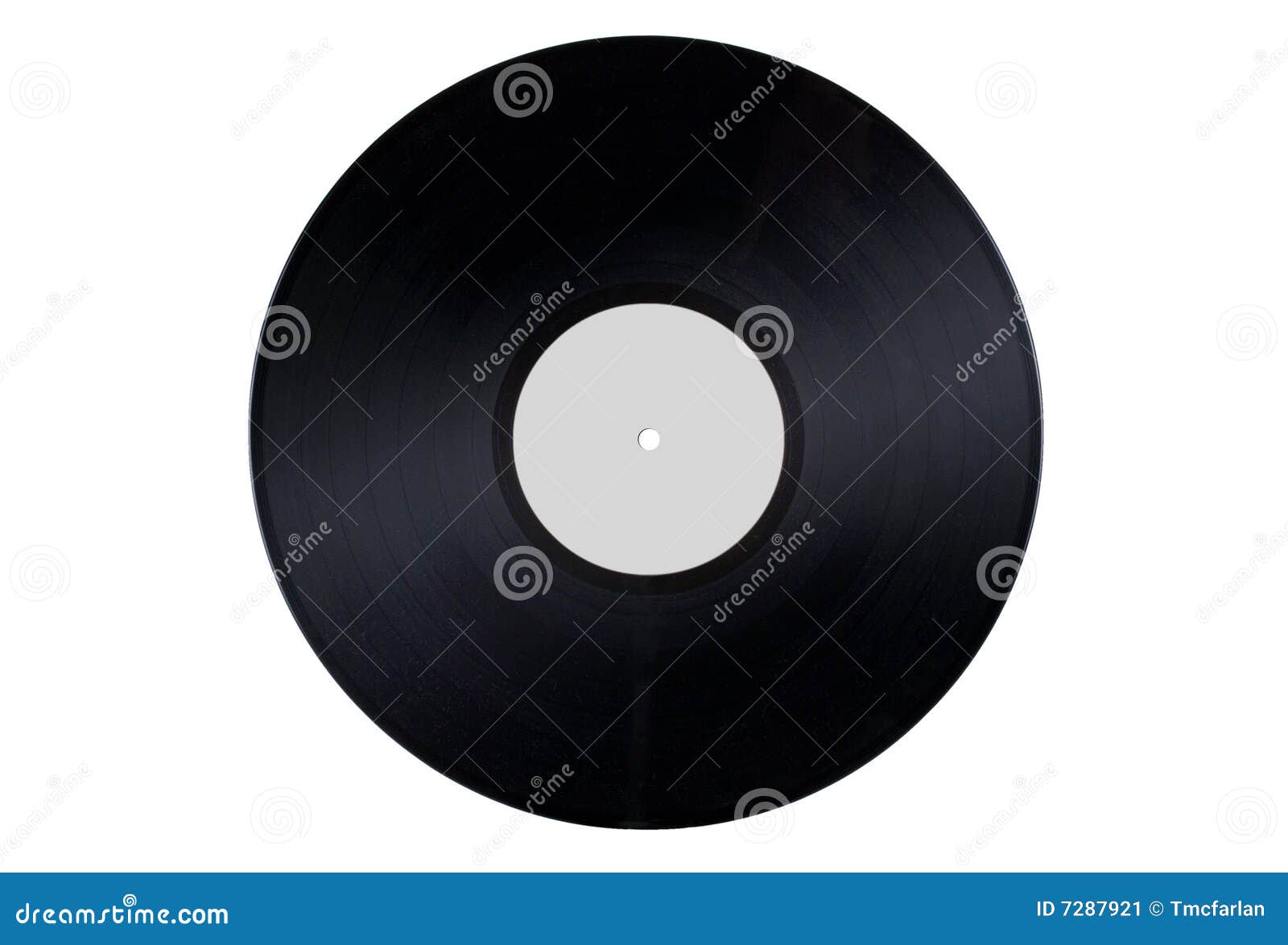 Vinyl Record Gray Label stock image. Image of plastic - 7287921