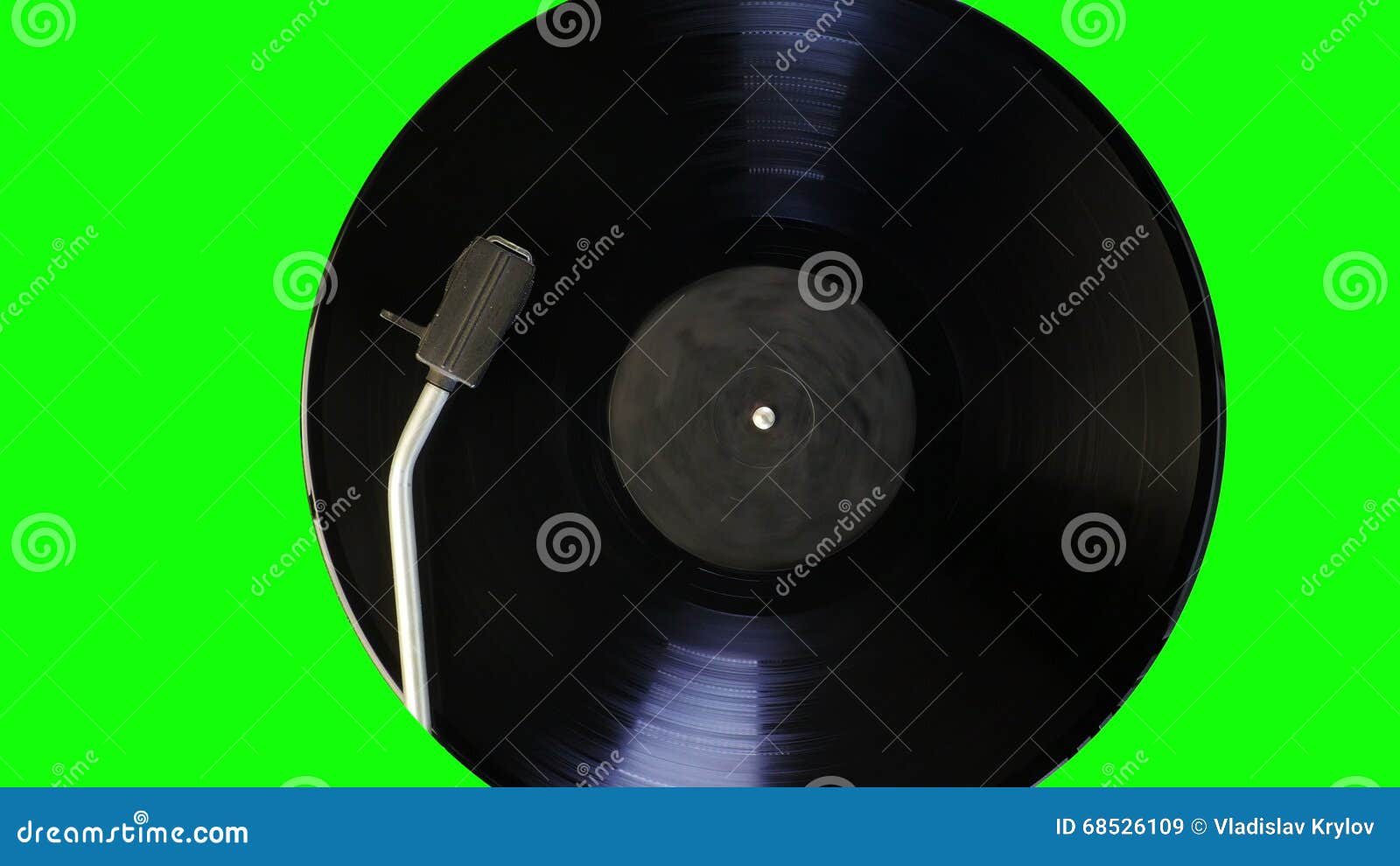 Vinyl Record is Rotating stock video. Video of play, matte - 68526109