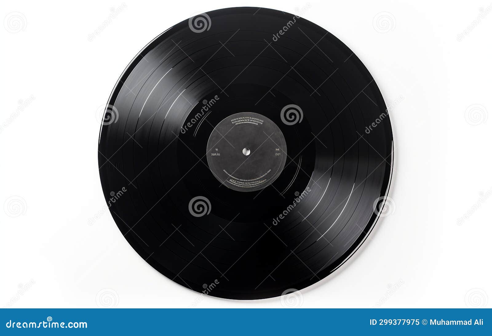 Vinyl Record Subscription on White Background Stock Image - Image of ...