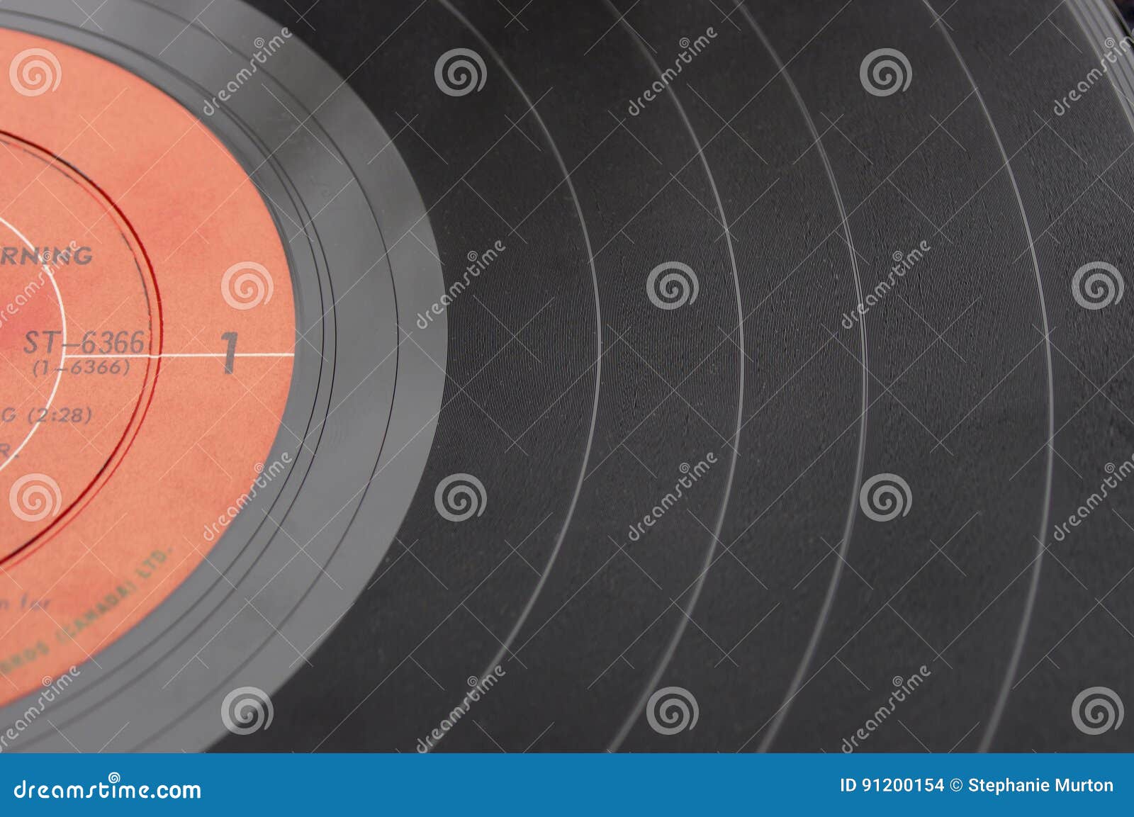 Vinyl Record stock photo. Image of lines, music, circle - 91200154