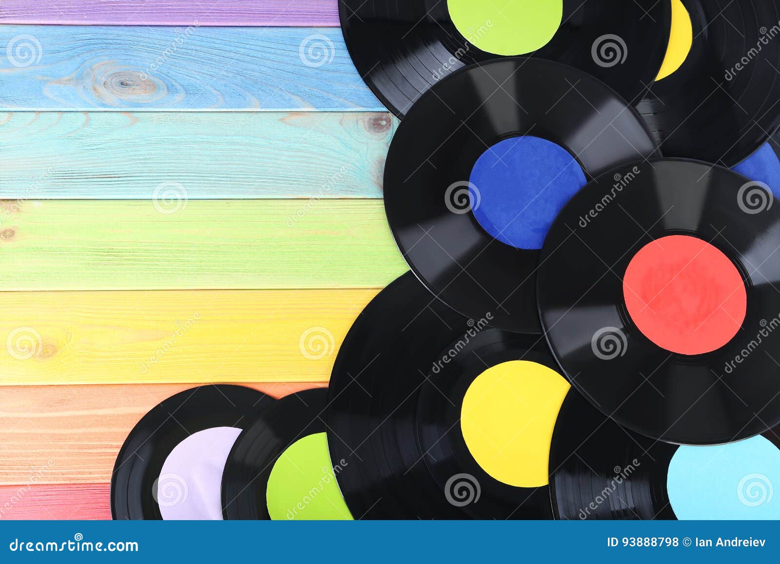 Vinyl records stock photo. Image of electronic, media - 93888798