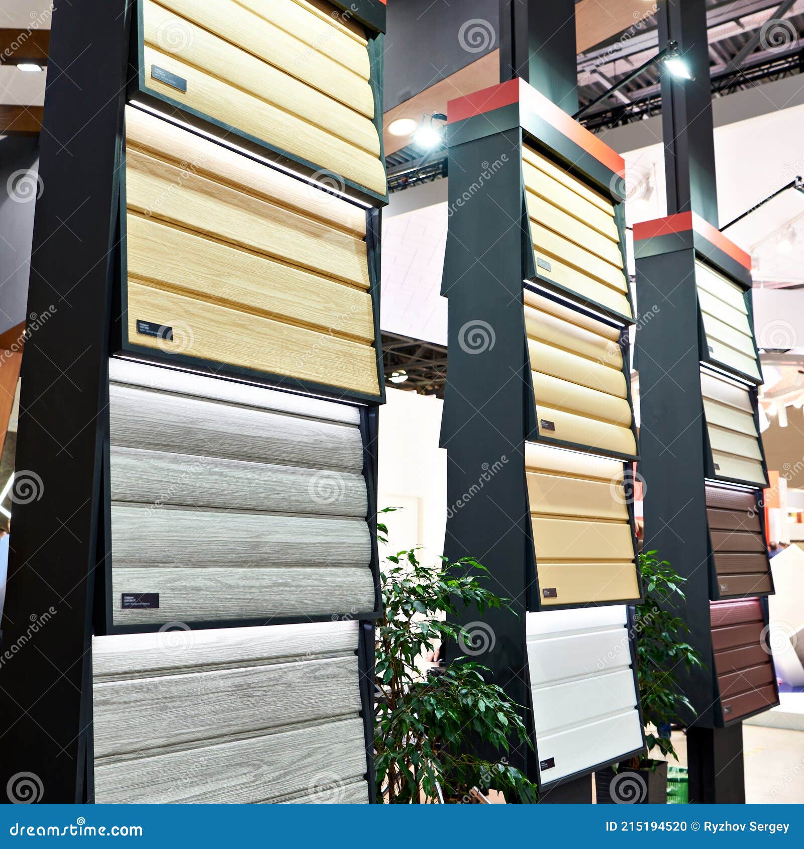 Vinyl siding in store stock photo. Image of outside - 215194520