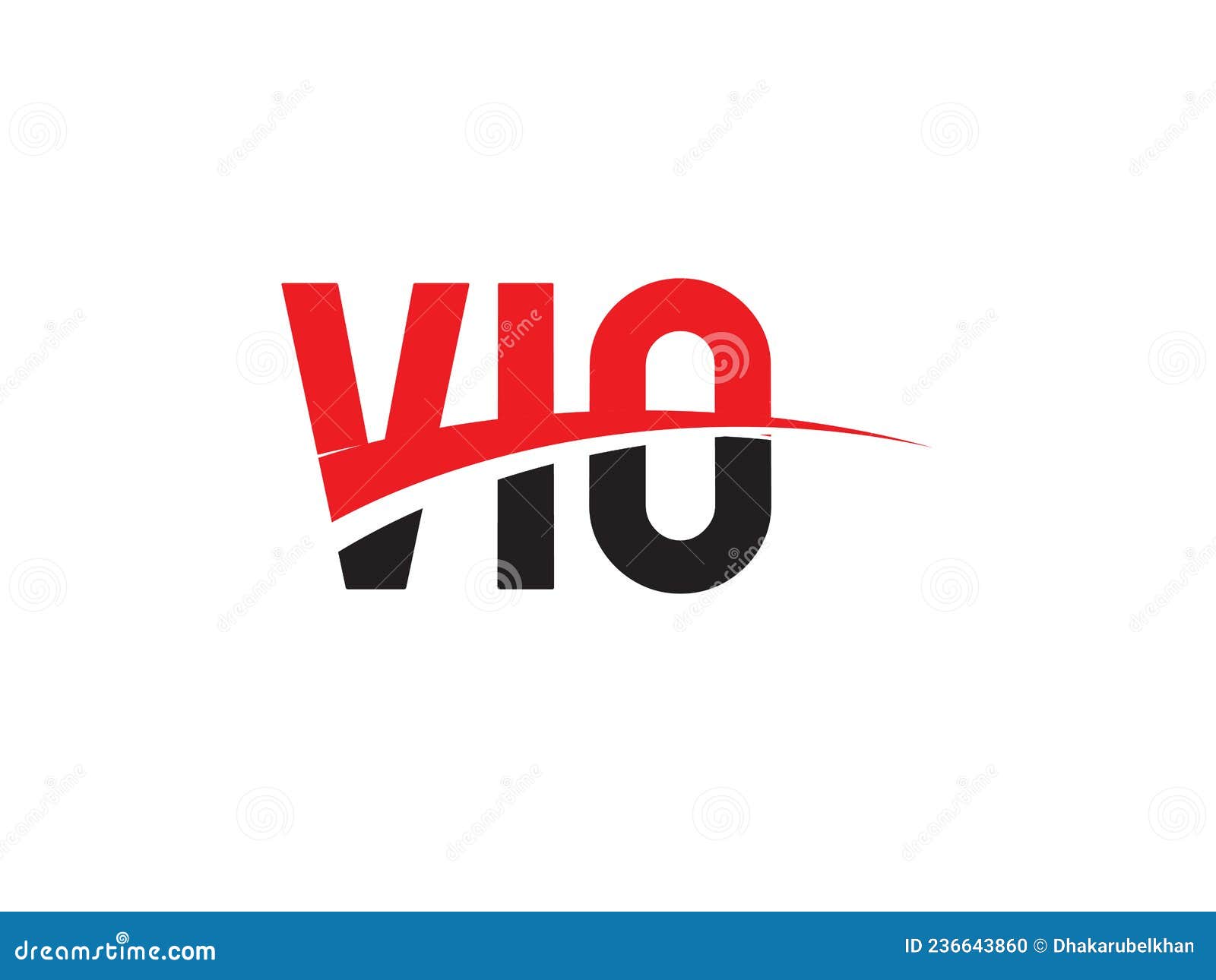 VIO Letter Initial Logo Design Vector Illustration Stock Vector ...