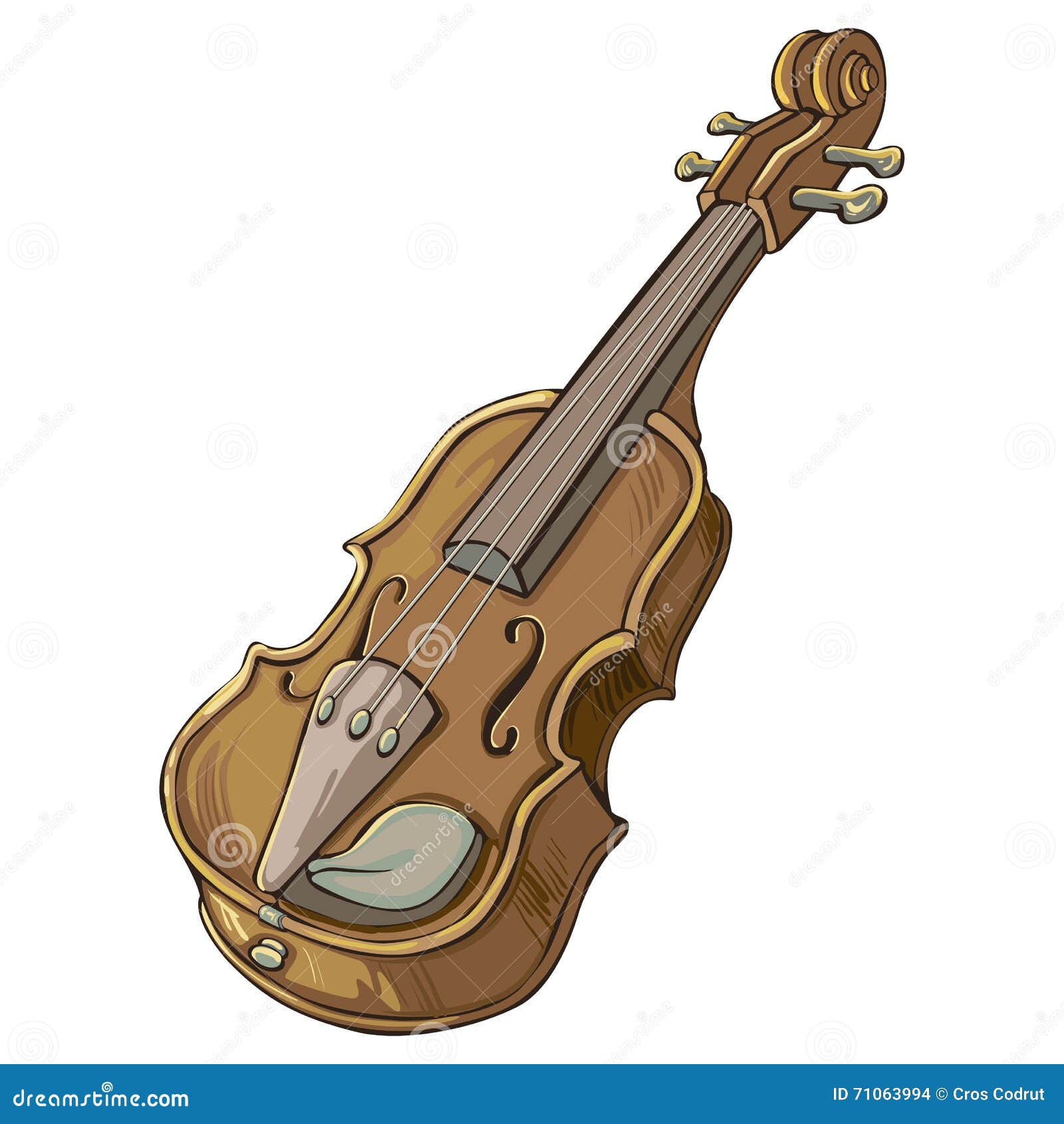 Viola stock illustration. Illustration of instrumental - 71063994