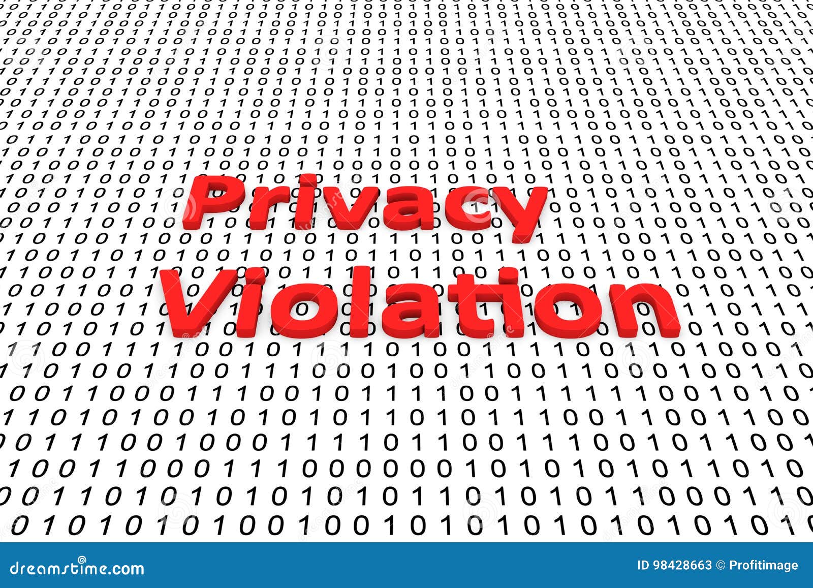 Violación de la privacidad stock de ilustración. Ilustración de ...