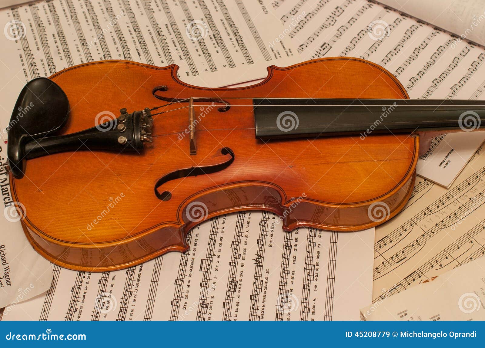 Violate with score stock image. Image of arts, musician - 45208779