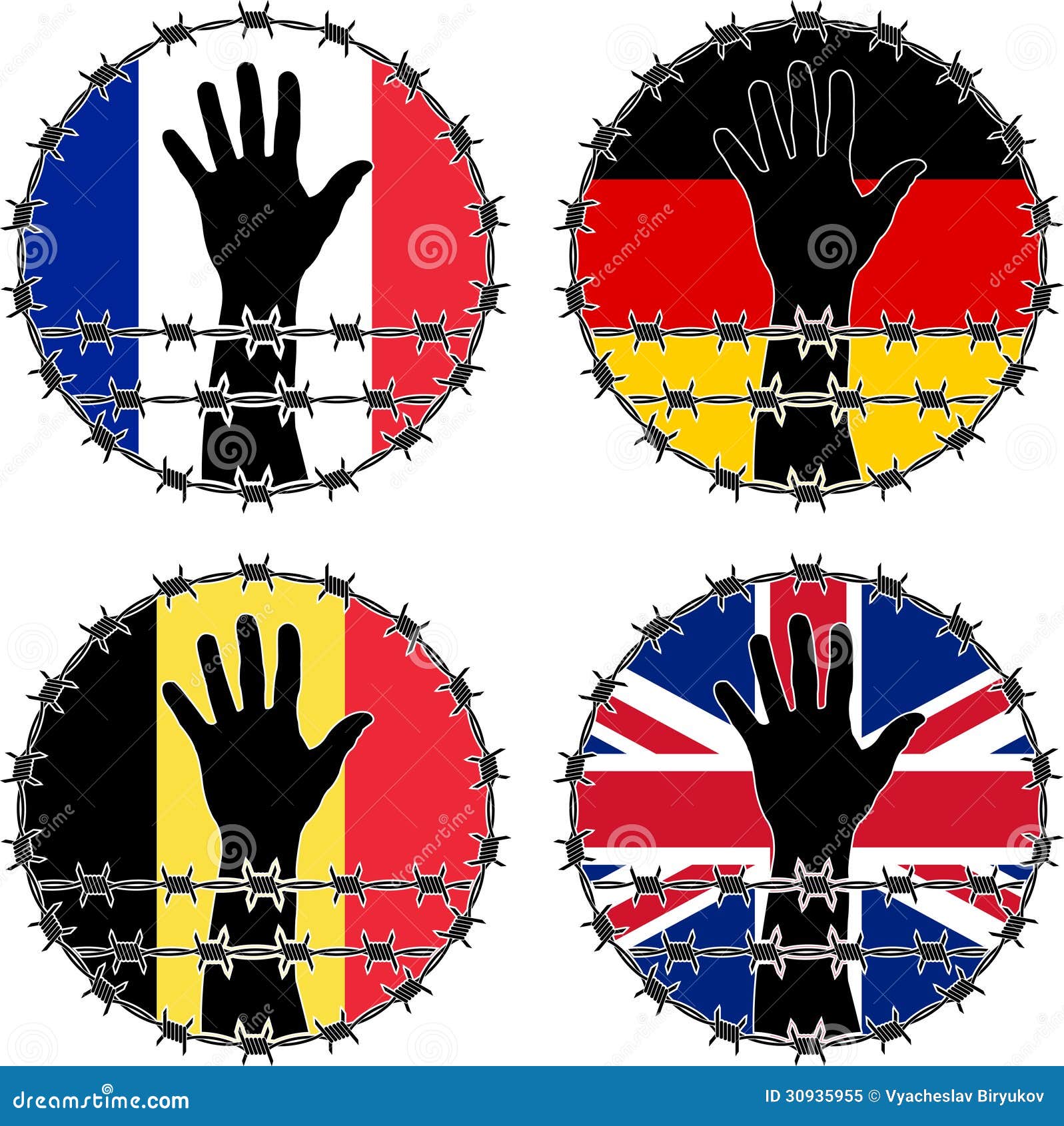 Human Rights Violations Clip Art