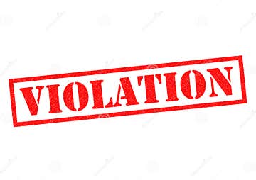 VIOLATION stock illustration. Illustration of lawlessness - 86668036
