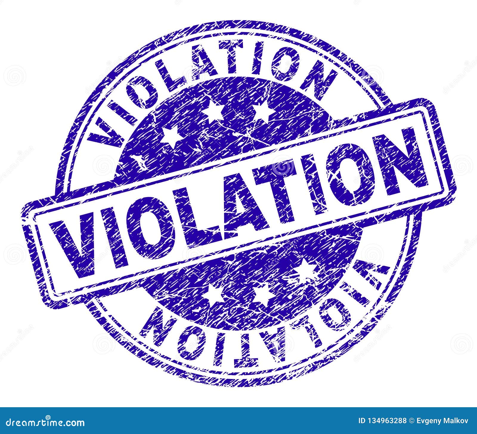 Scratched Textured VIOLATION Stamp Seal Stock Vector - Illustration of ...