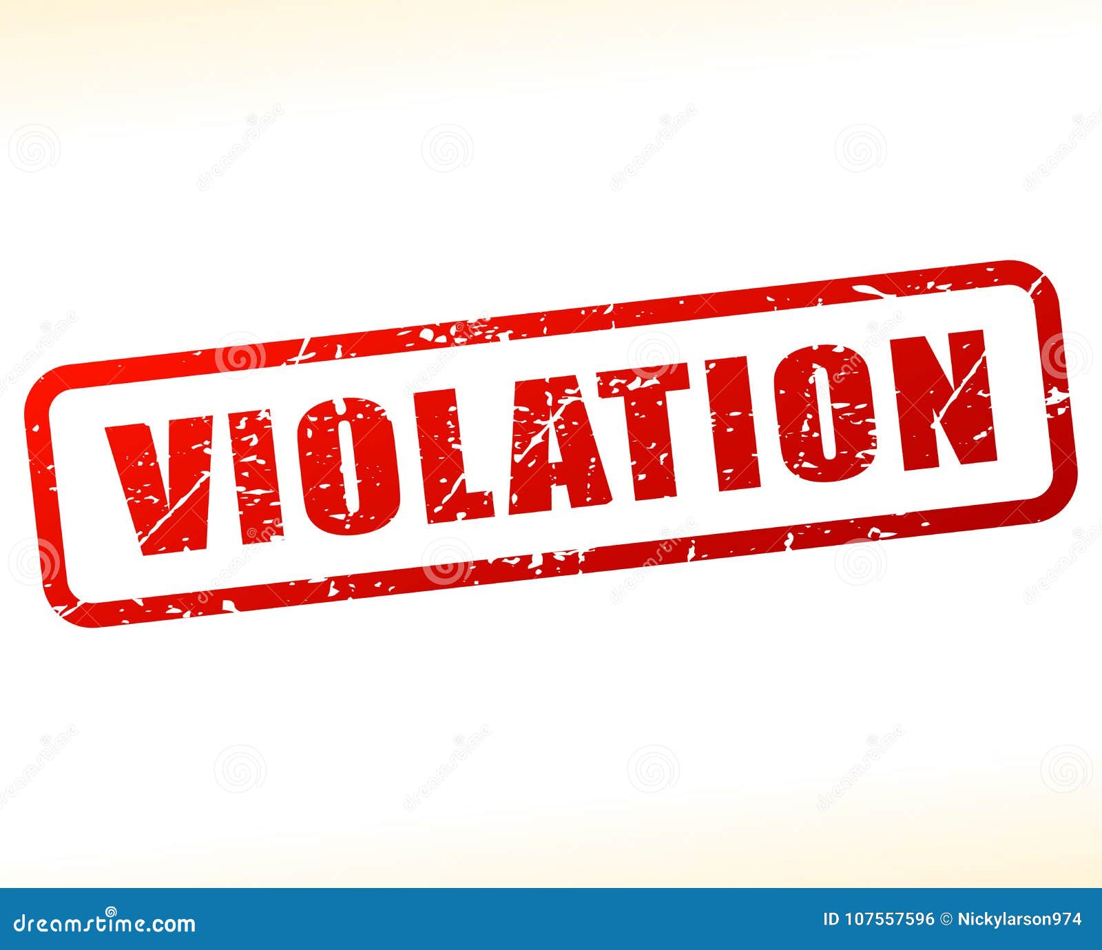 Violation Sign