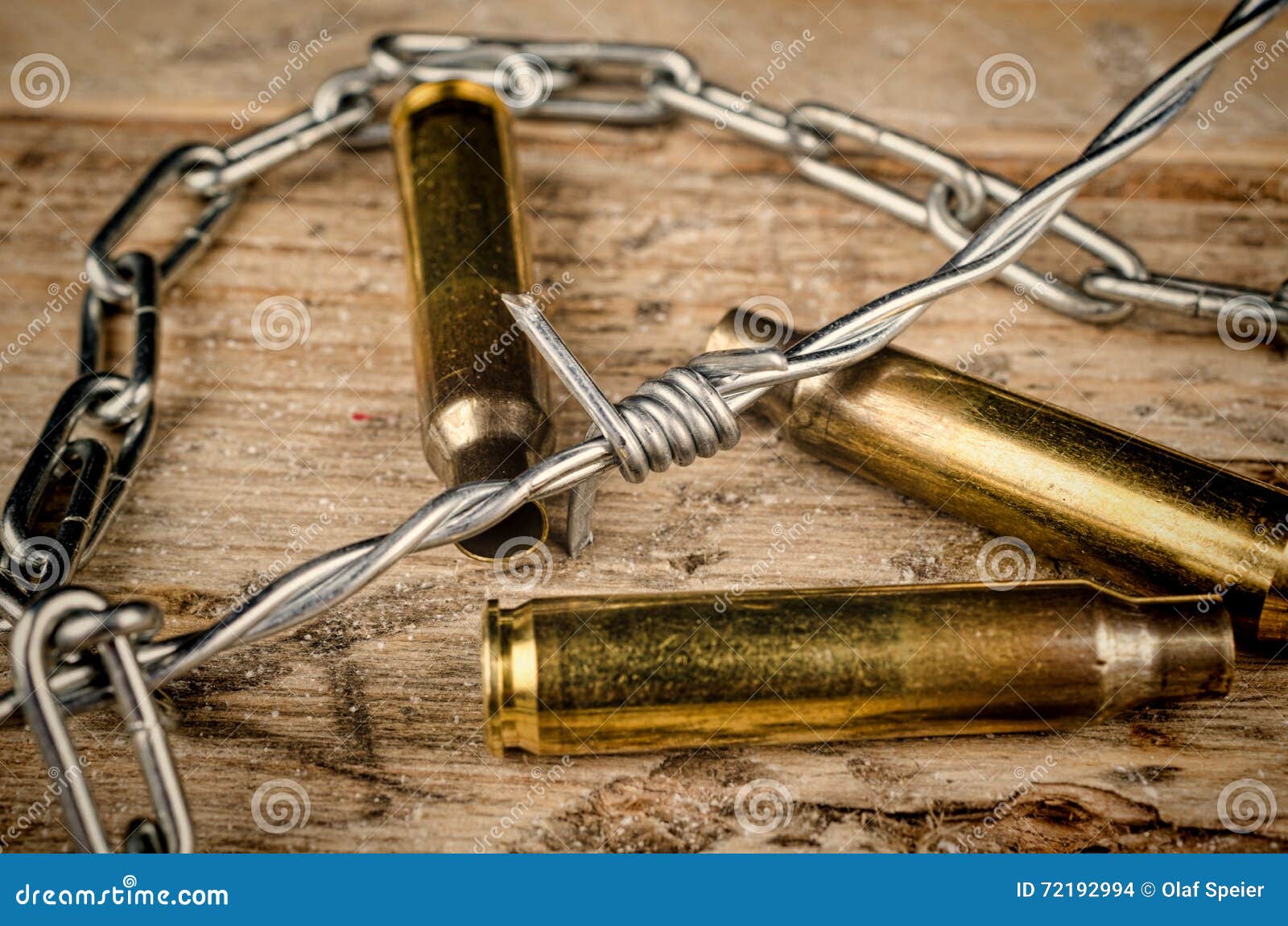 Violence stock photo. Image of prohibit, wire, bullet - 72192994