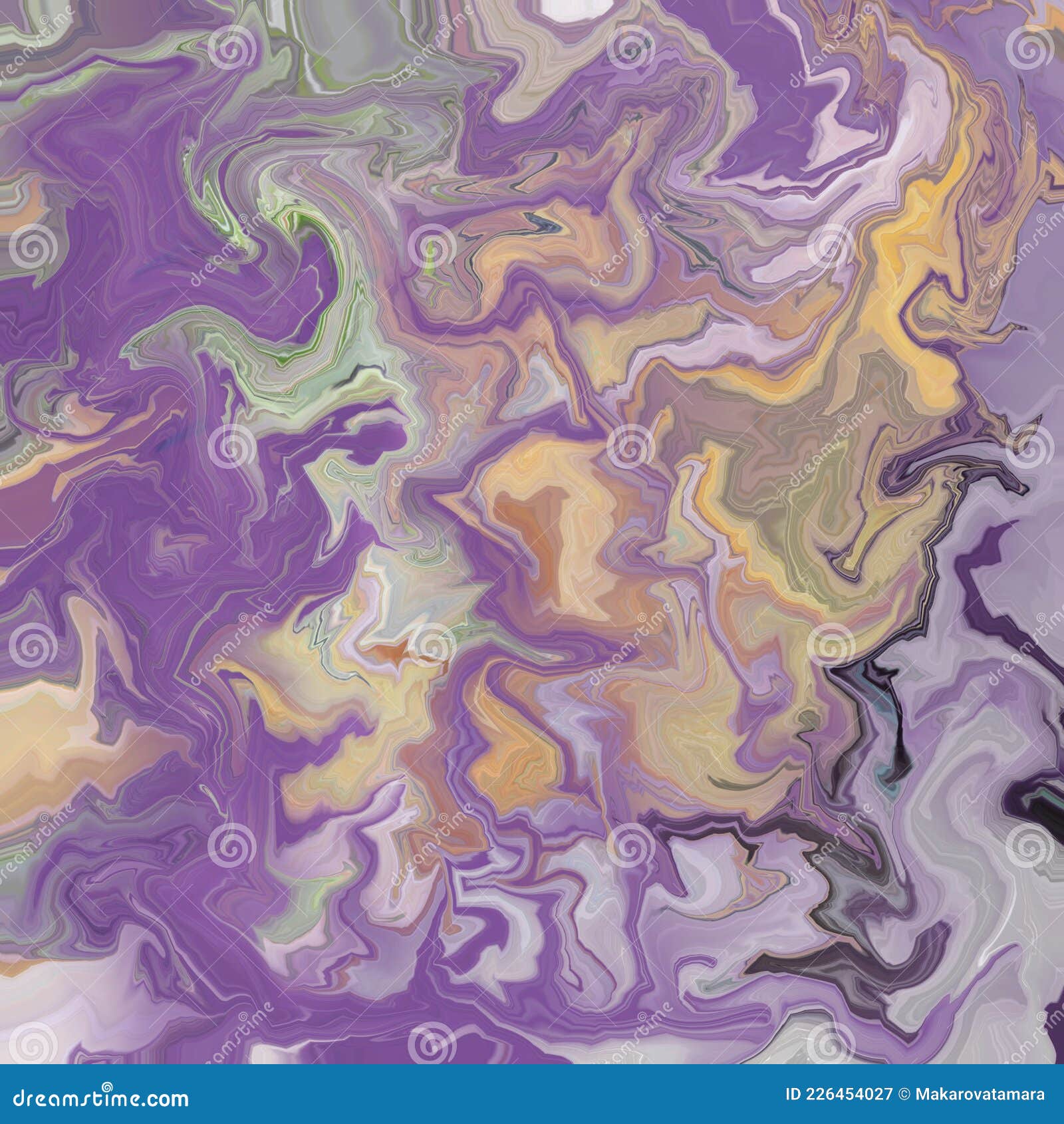 Violet Abstract Background with Marble Effect. Pastel Colours. Trippy ...