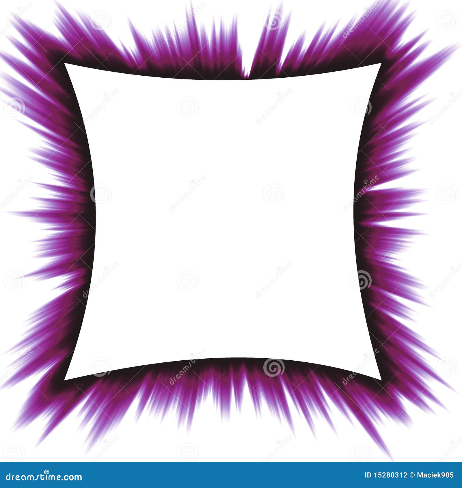 Violet Abstract Frame Background Stock Illustration - Illustration of ...