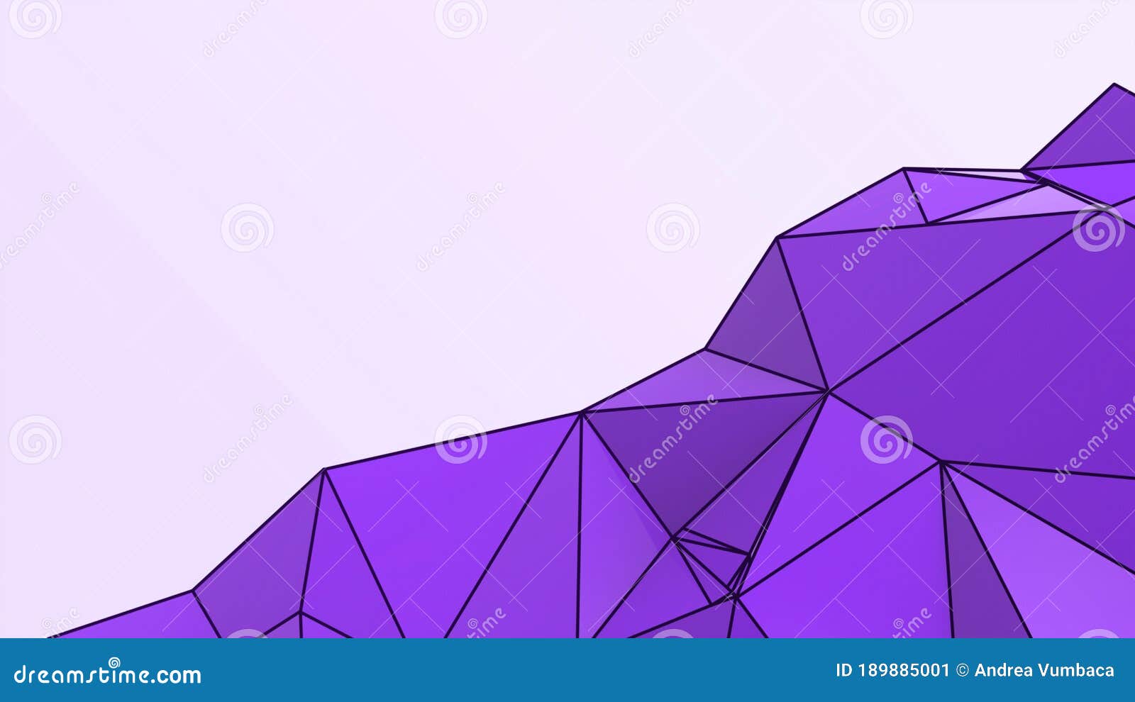 Violet Abstract Modern Crystal Background. Polygon, Line, Triangle ...