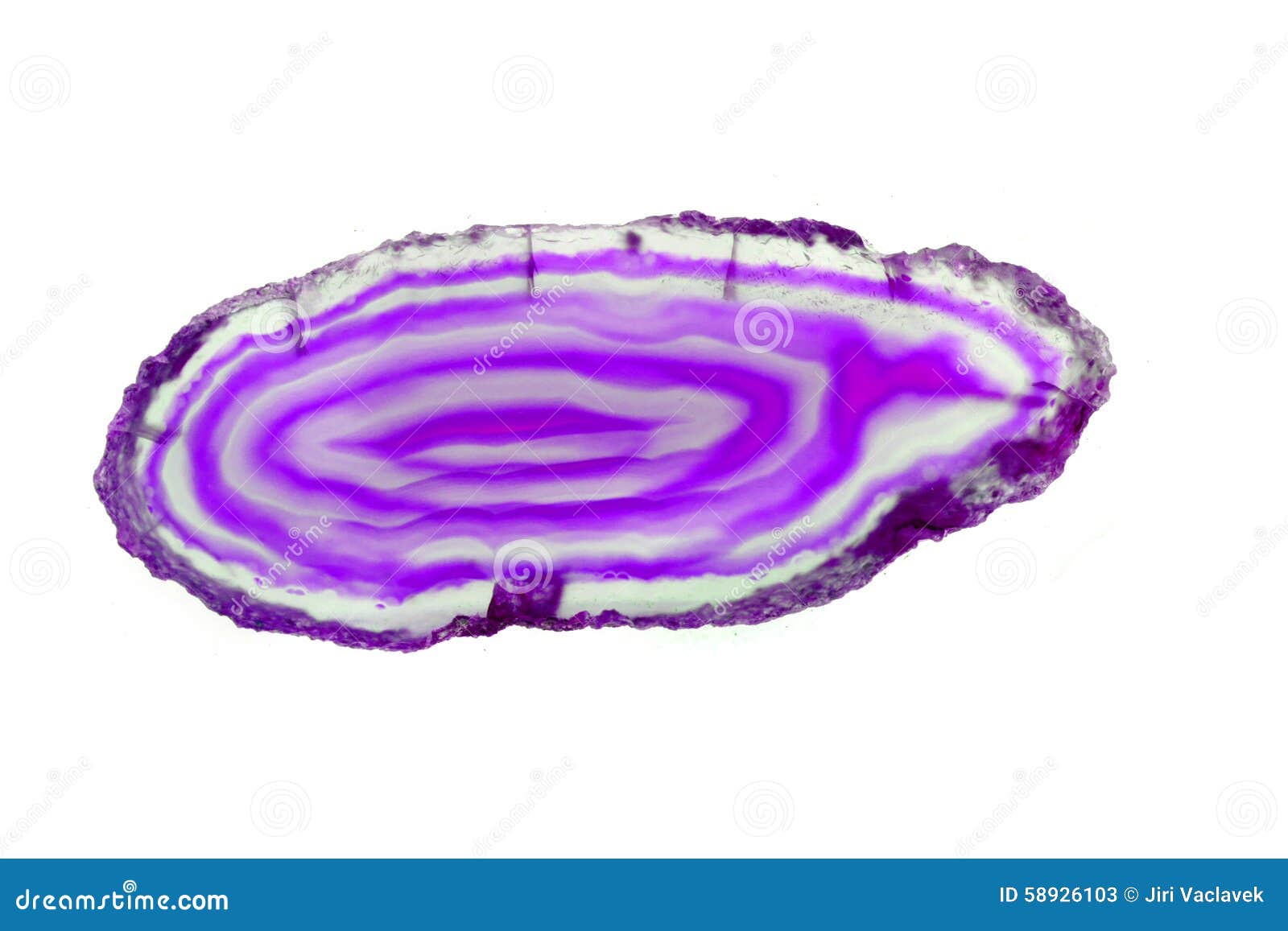 Violet agate isolated stock image. Image of geode, white - 58926103