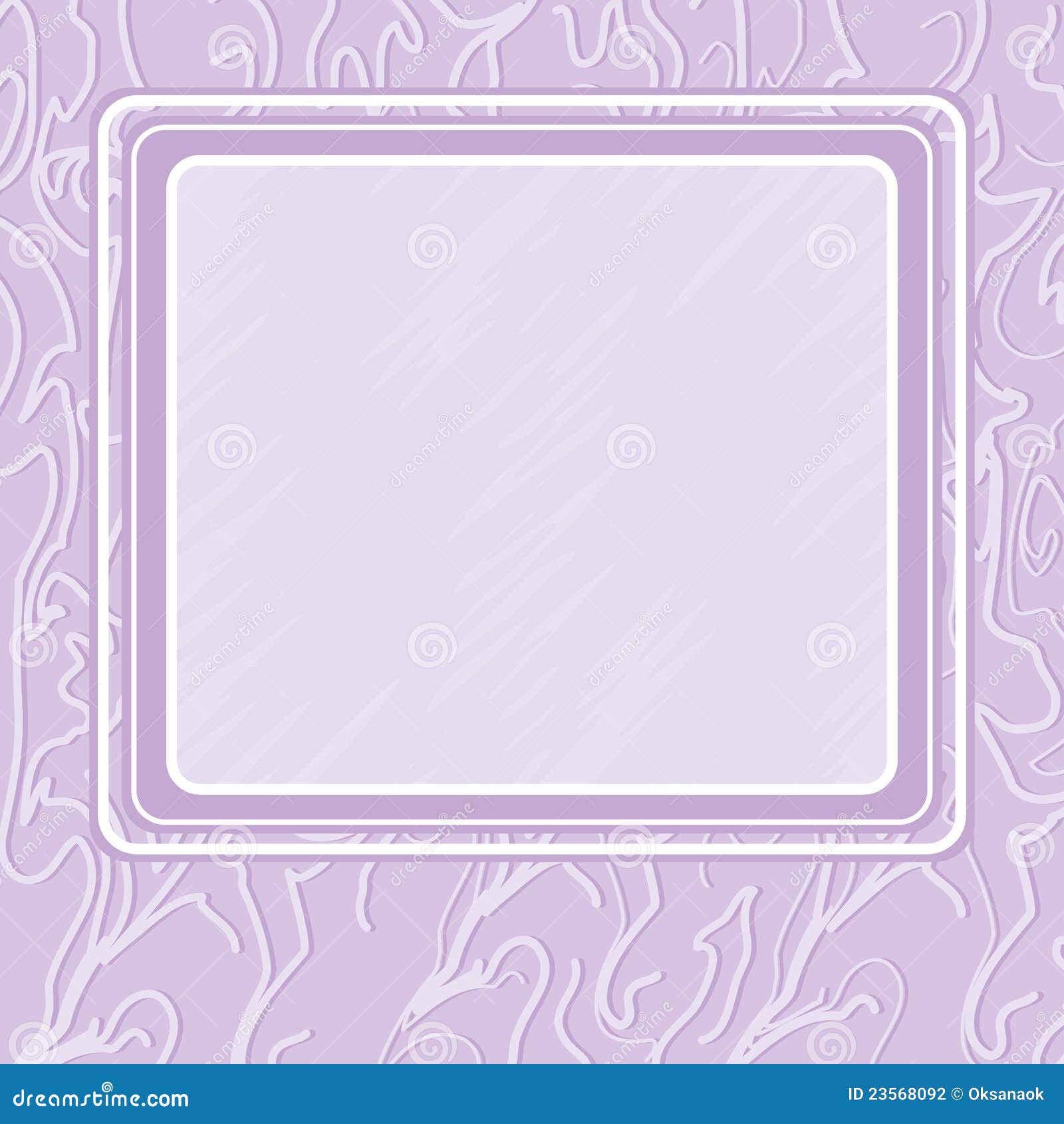 Violet Background with Frame Stock Vector - Illustration of label ...
