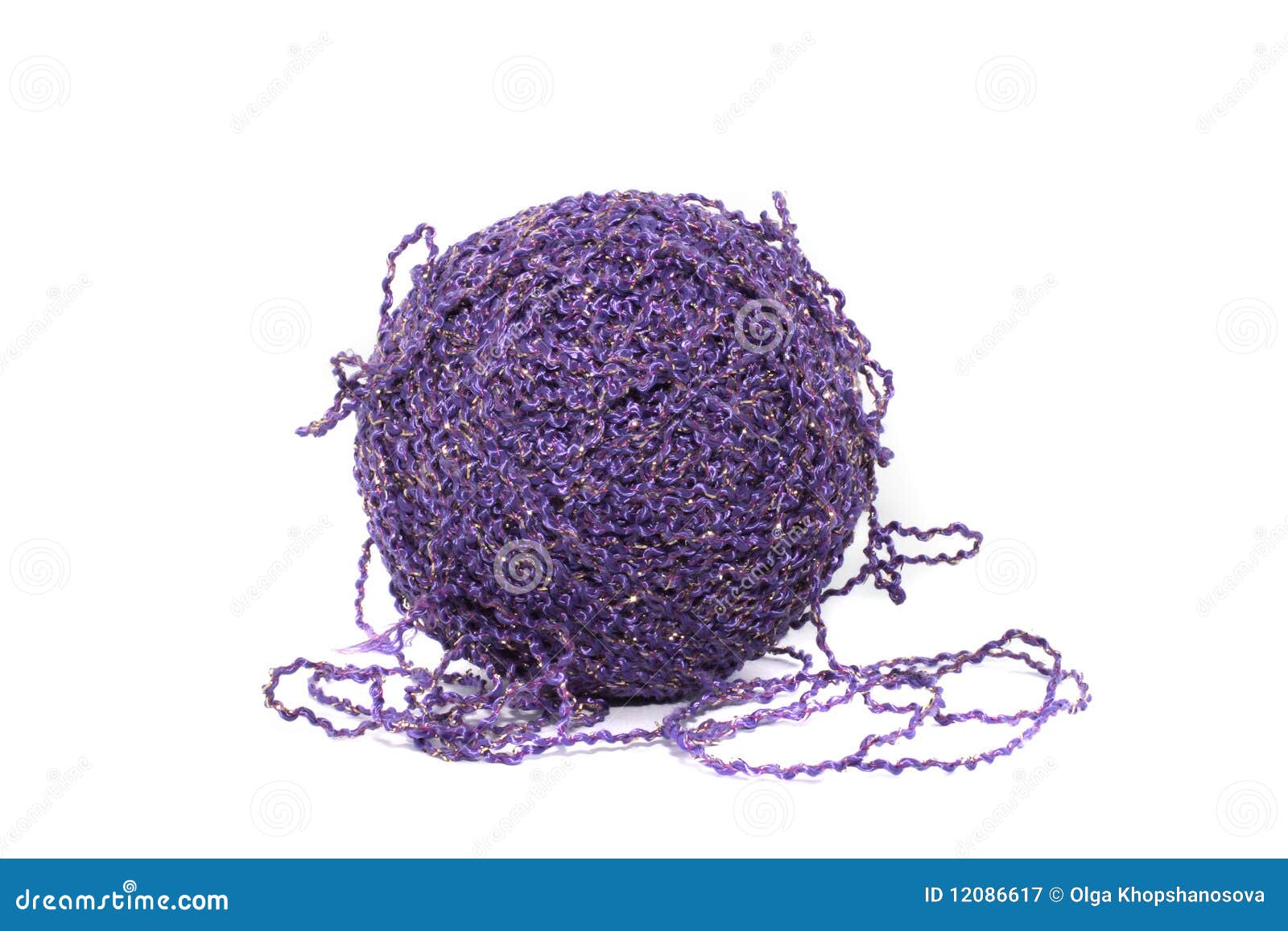 Violet ball stock image. Image of wool, clothing, woven - 12086617
