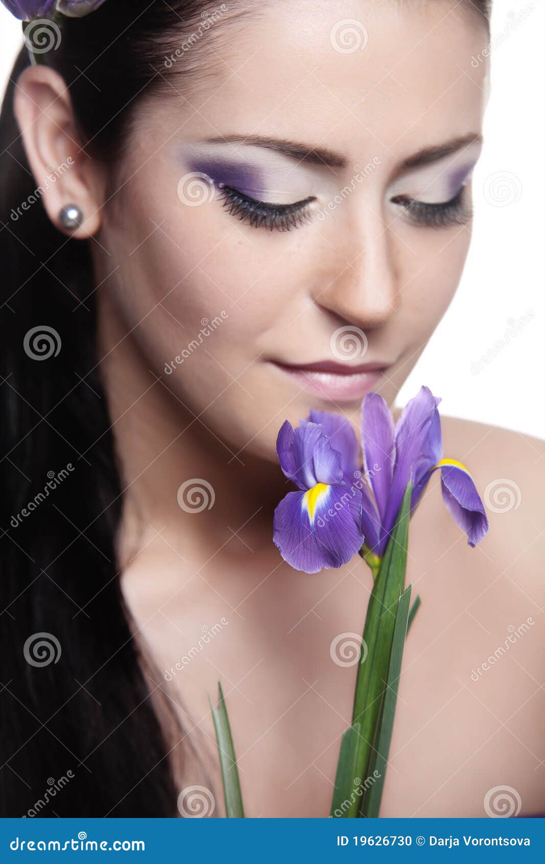 Violet beauty stock photo. Image of violet, skin, person - 19626730