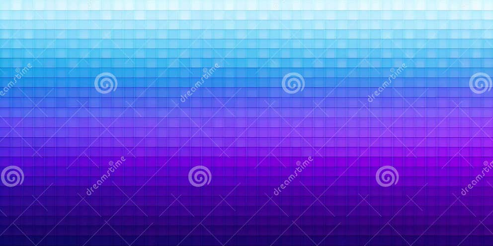 Violet and Blue Pixelated Gradient Creative AI Stock Illustration ...