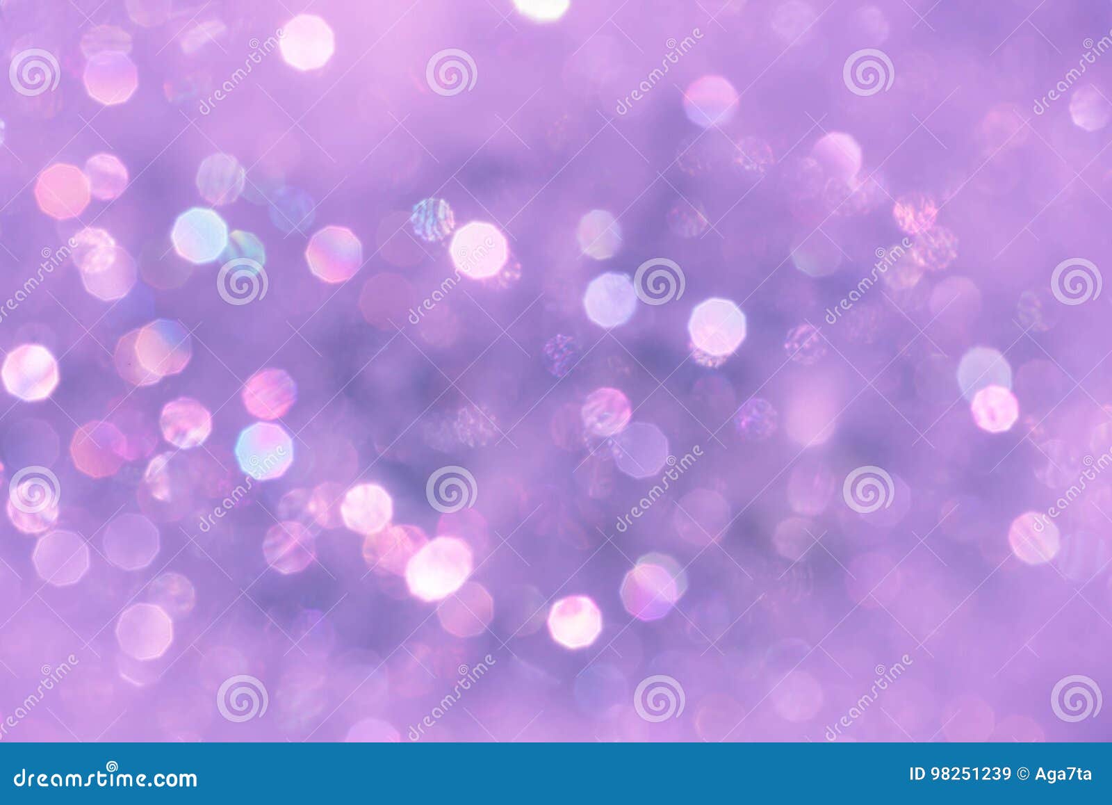 Violet Blurred Background with Bokeh Lights Stock Image - Image of ...