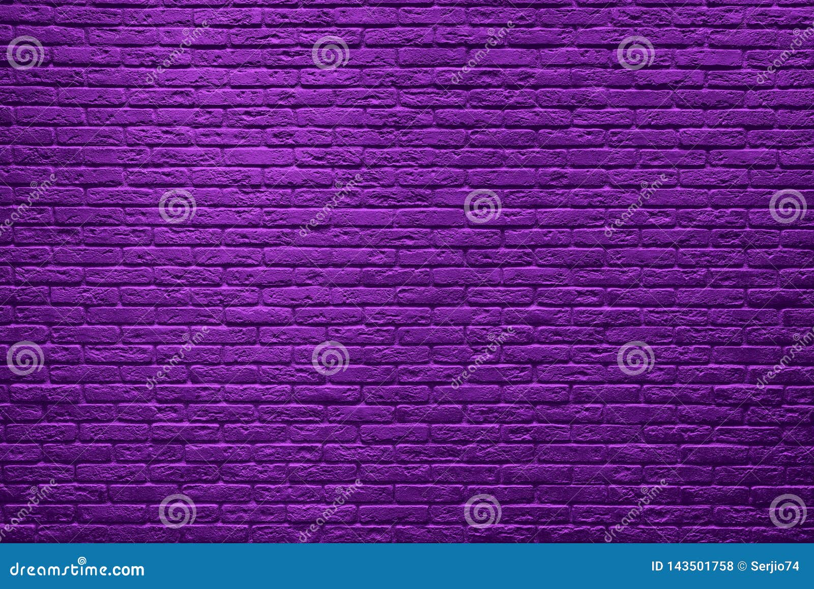 Violet Brick Wall Background Stock Photo - Image of decoration ...