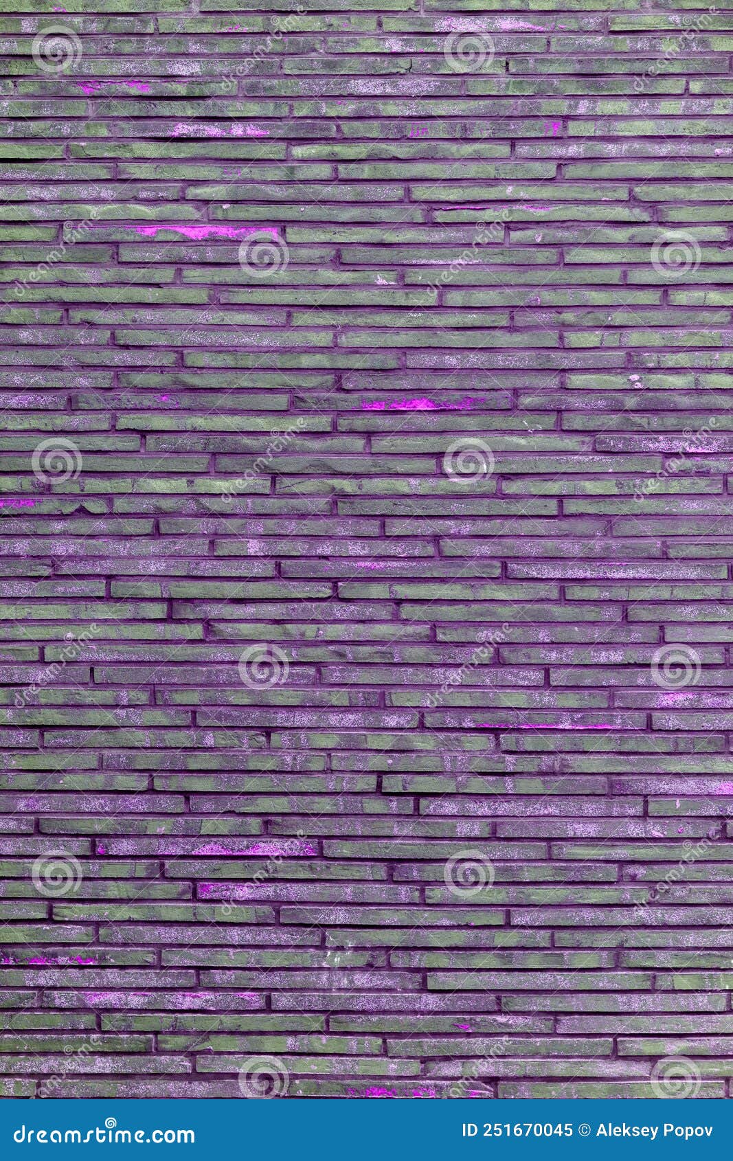 Violet Brick Wall. Background of Interior Design Stock Image - Image of ...