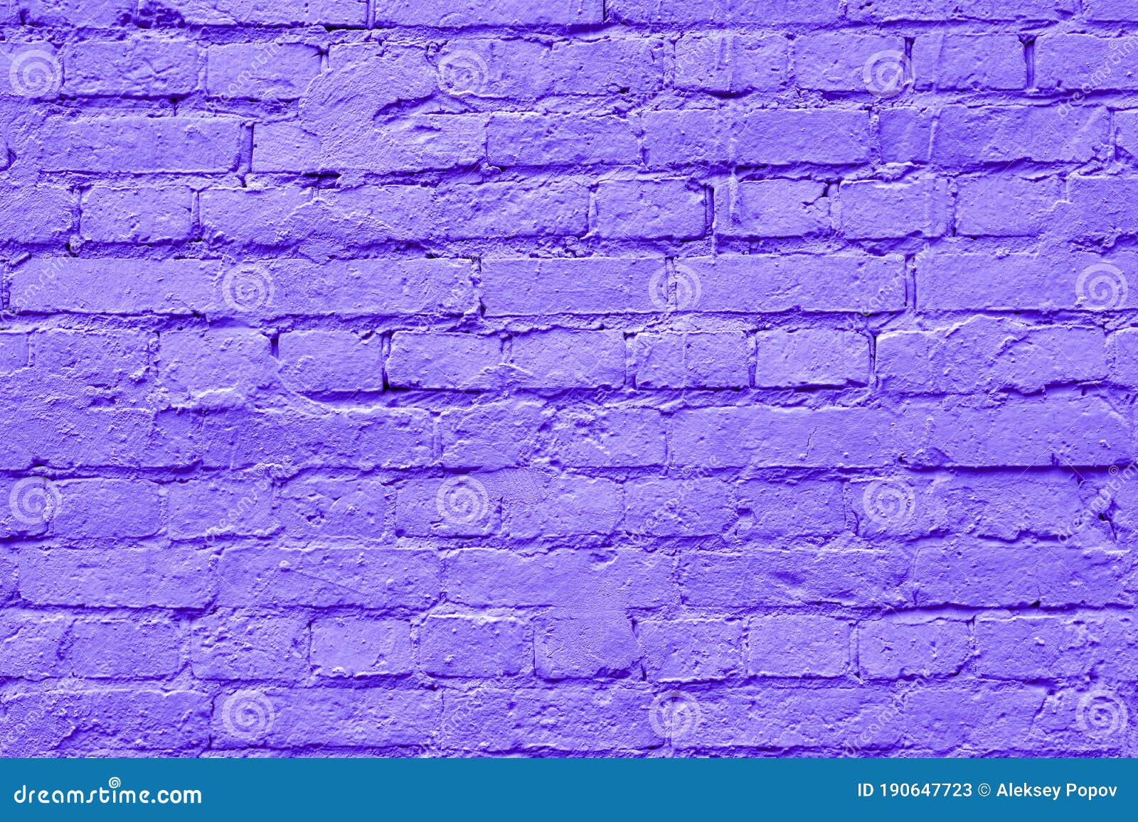 Violet Brick Wall. Architectural Background Stock Image - Image of ...